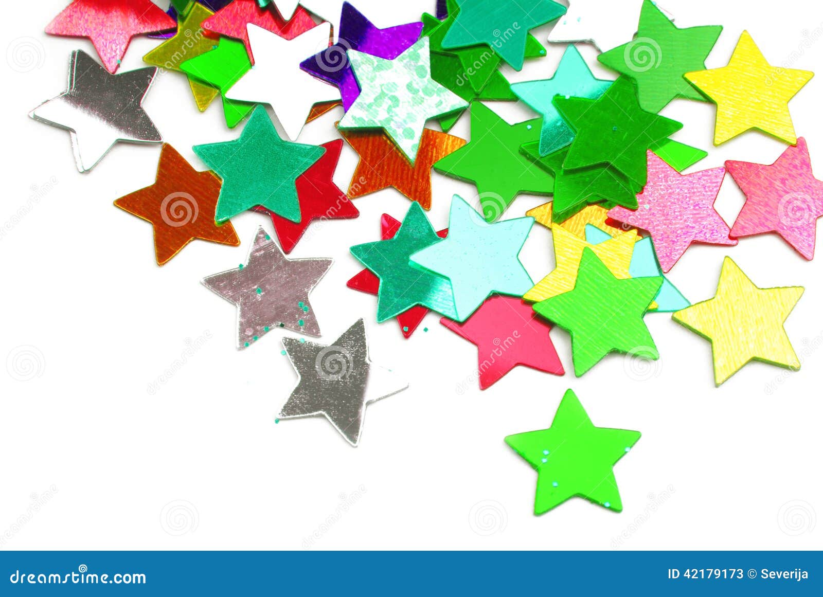 Confetti Stars Border Stock Image | CartoonDealer.com #42179173