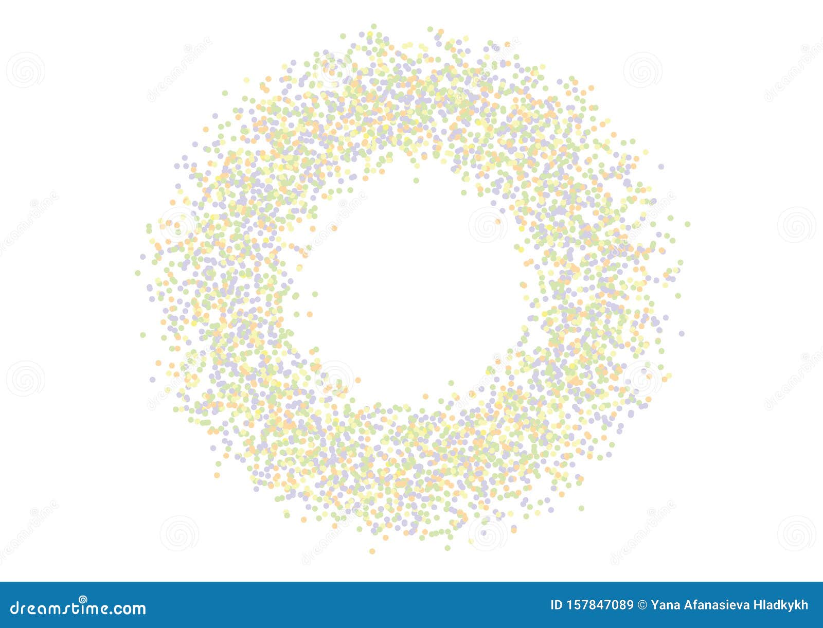 Confetti Template Design Easter Baby Retro Vintage Stock Illustration ...