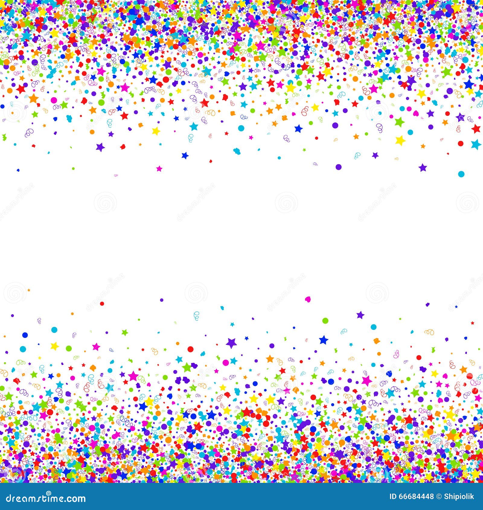 Confetti vector background stock vector. Illustration of isolated ...