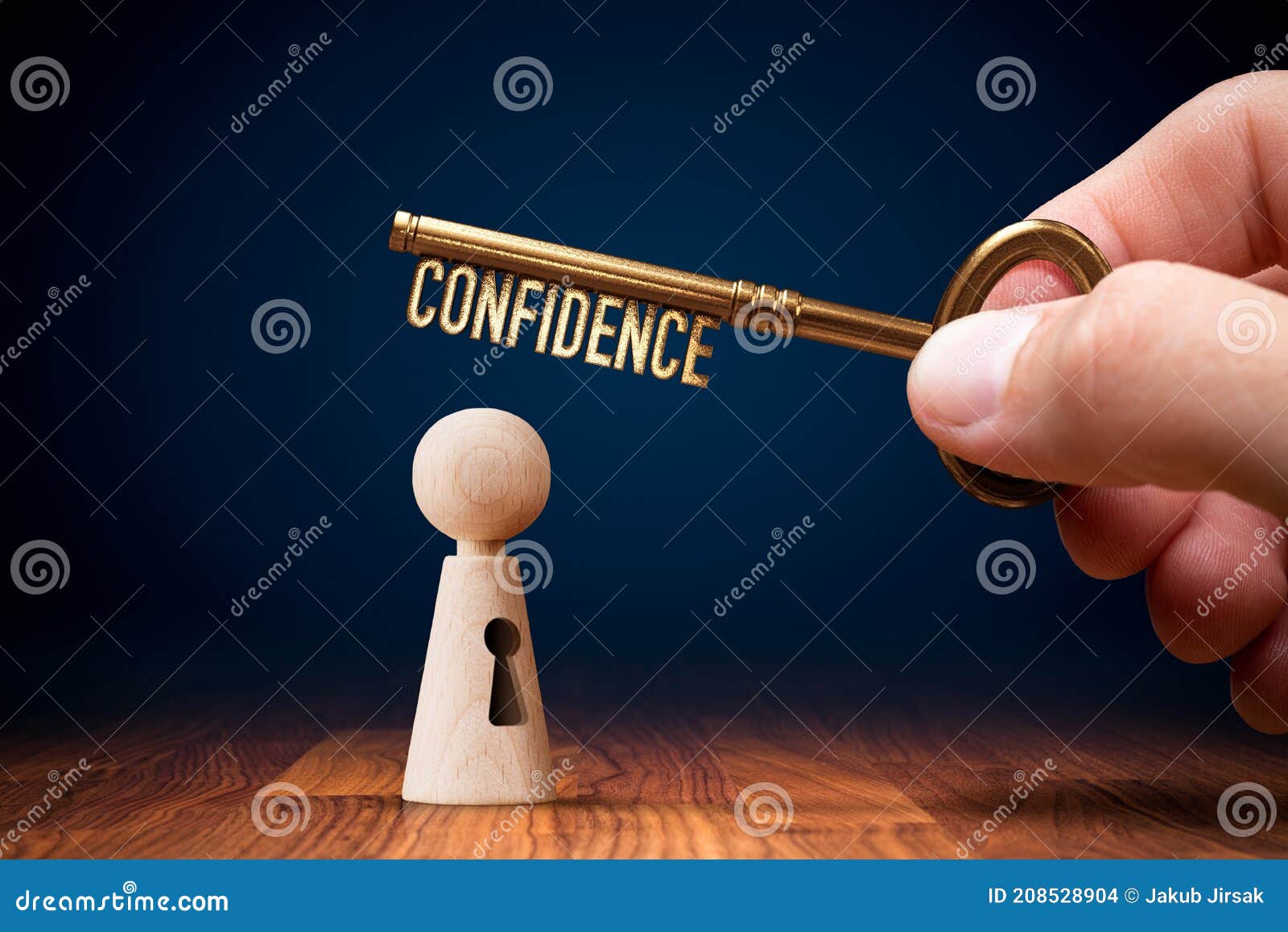 Confidence and Personal Development Self-confidence Concept Stock Photo ...