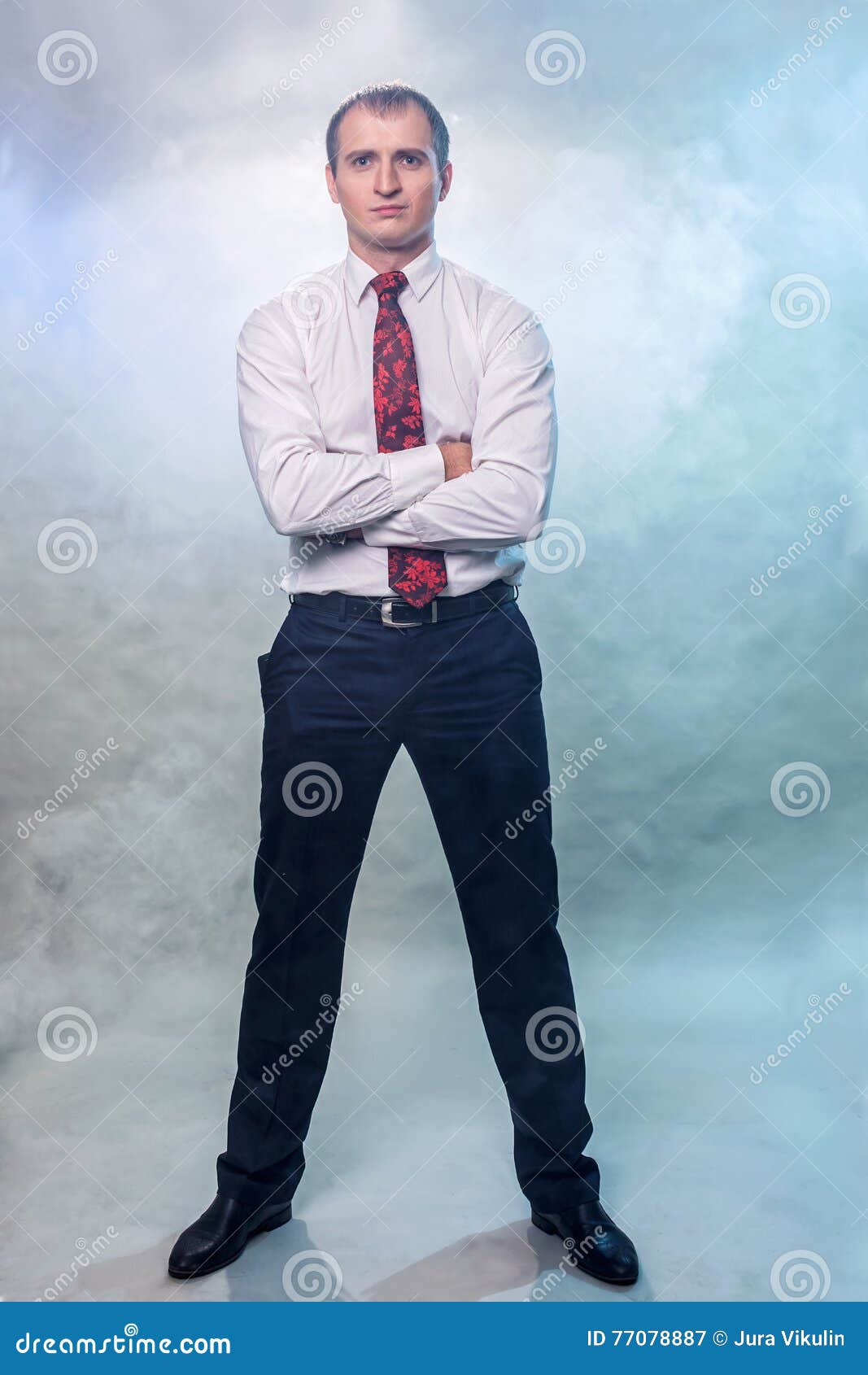 Confidence and power stock image. Image of human, stands - 77078887