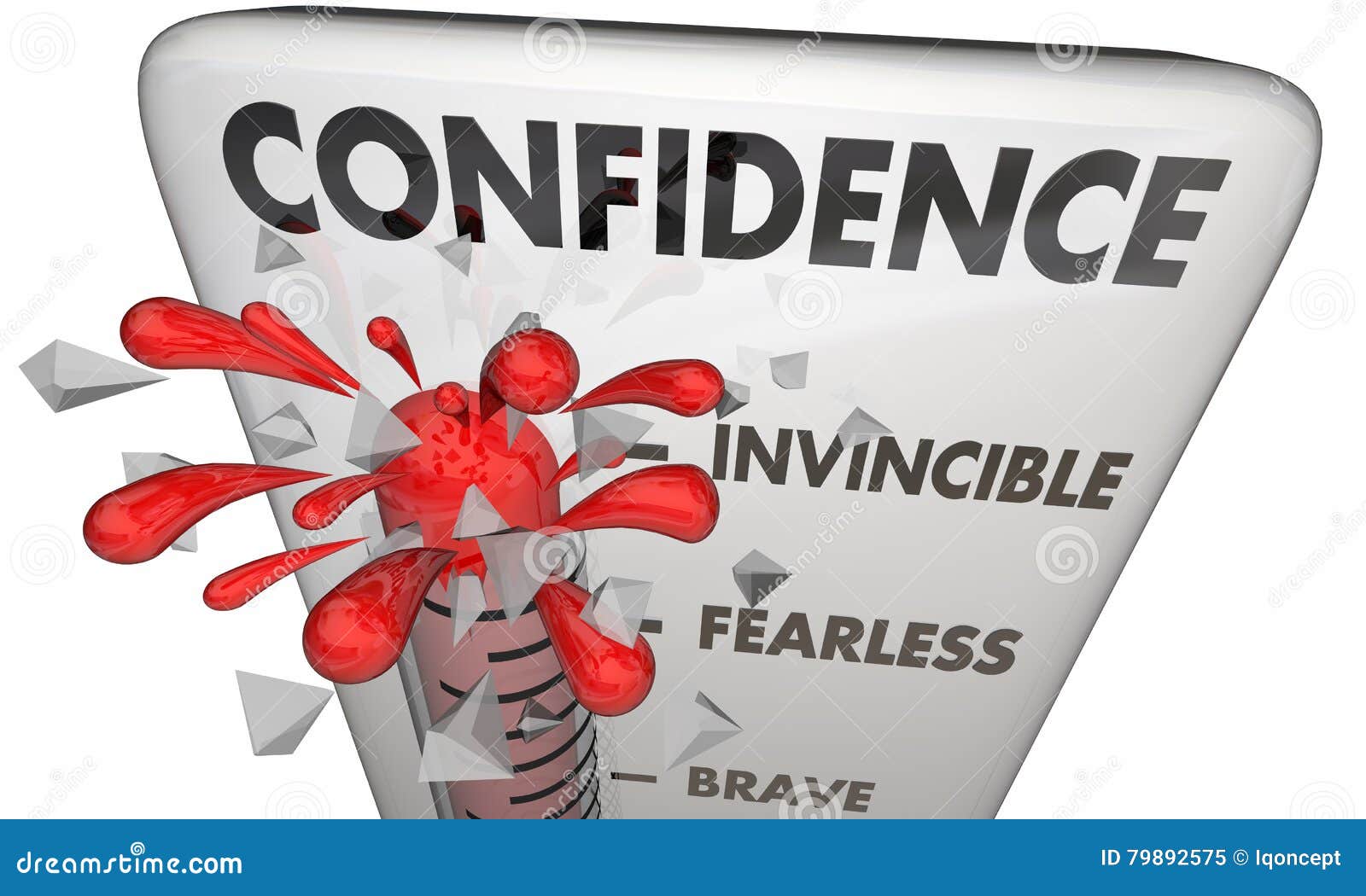 Brave Courage Daring Word Door Open To Success Royalty-Free Stock ...