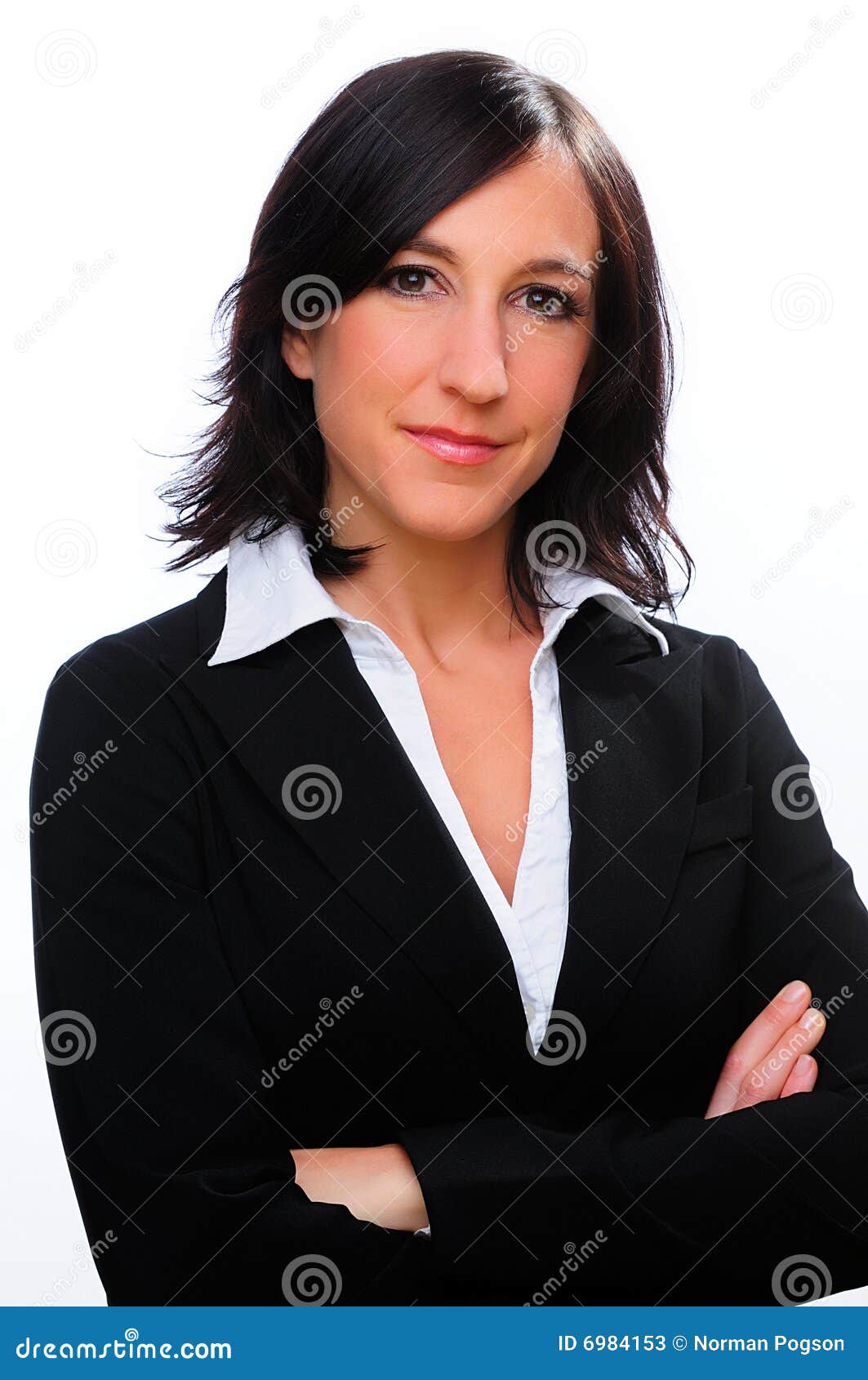 Confident stock image. Image of isolated, vertical, smile - 6984153
