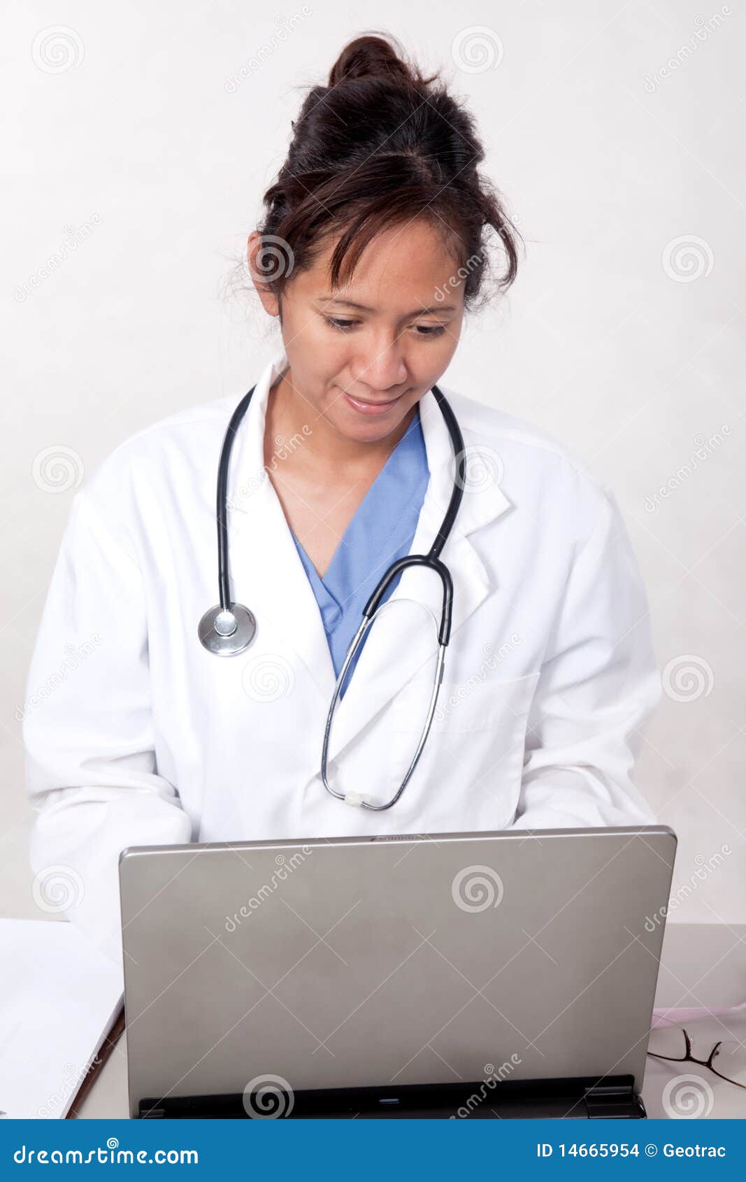Confident Asian Doctor Medical Practitioner Stock Photo - Image of ...