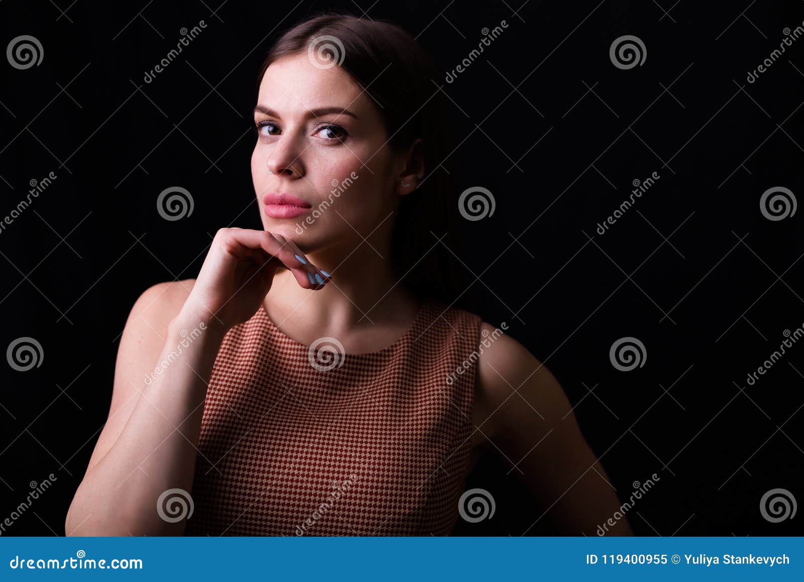 Confident beautiful woman stock image. Image of caucasian - 119400955 Confident beautiful woman stock image. Image of caucasian - 119400955