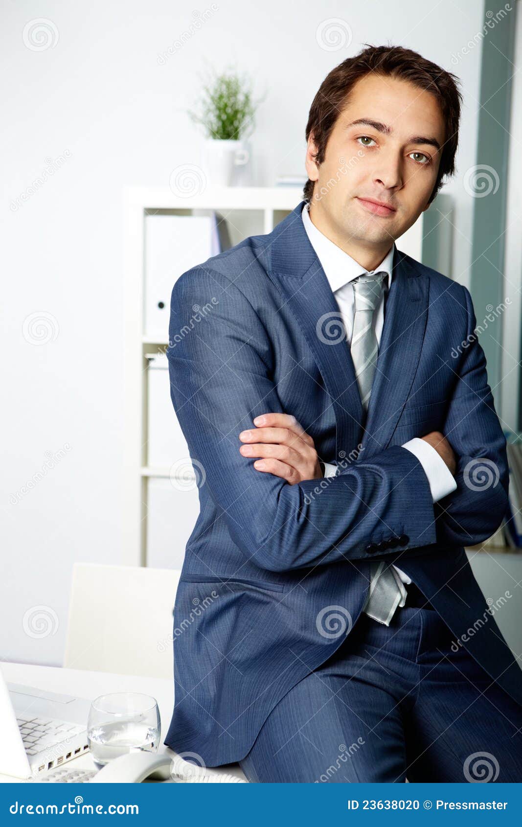 Confident boss stock photo. Image of male, looking, businesspeople ...