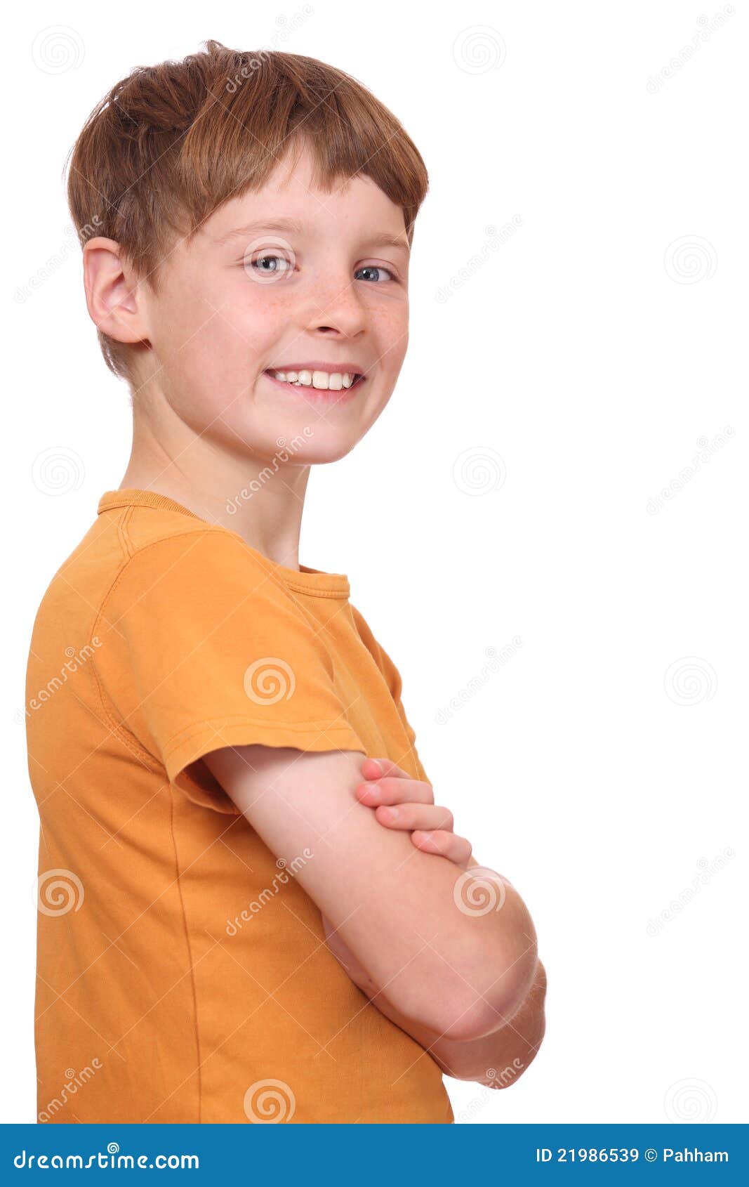 Confident boy stock image. Image of little, child, arms - 21986539
