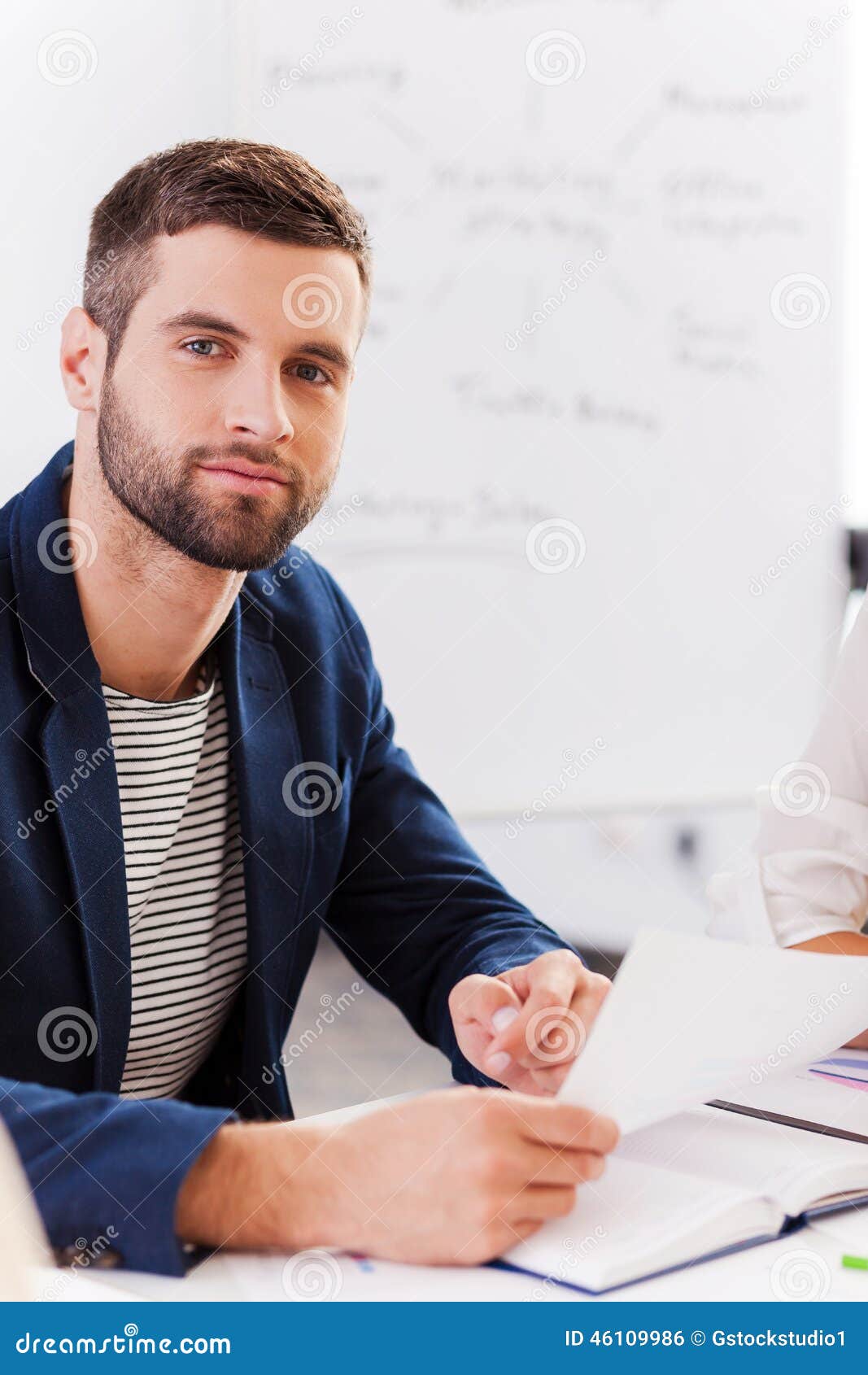 Confident Business Expert. Stock Photo - Image: 46109986 Confident Business Expert. Stock Photo - Image: 46109986