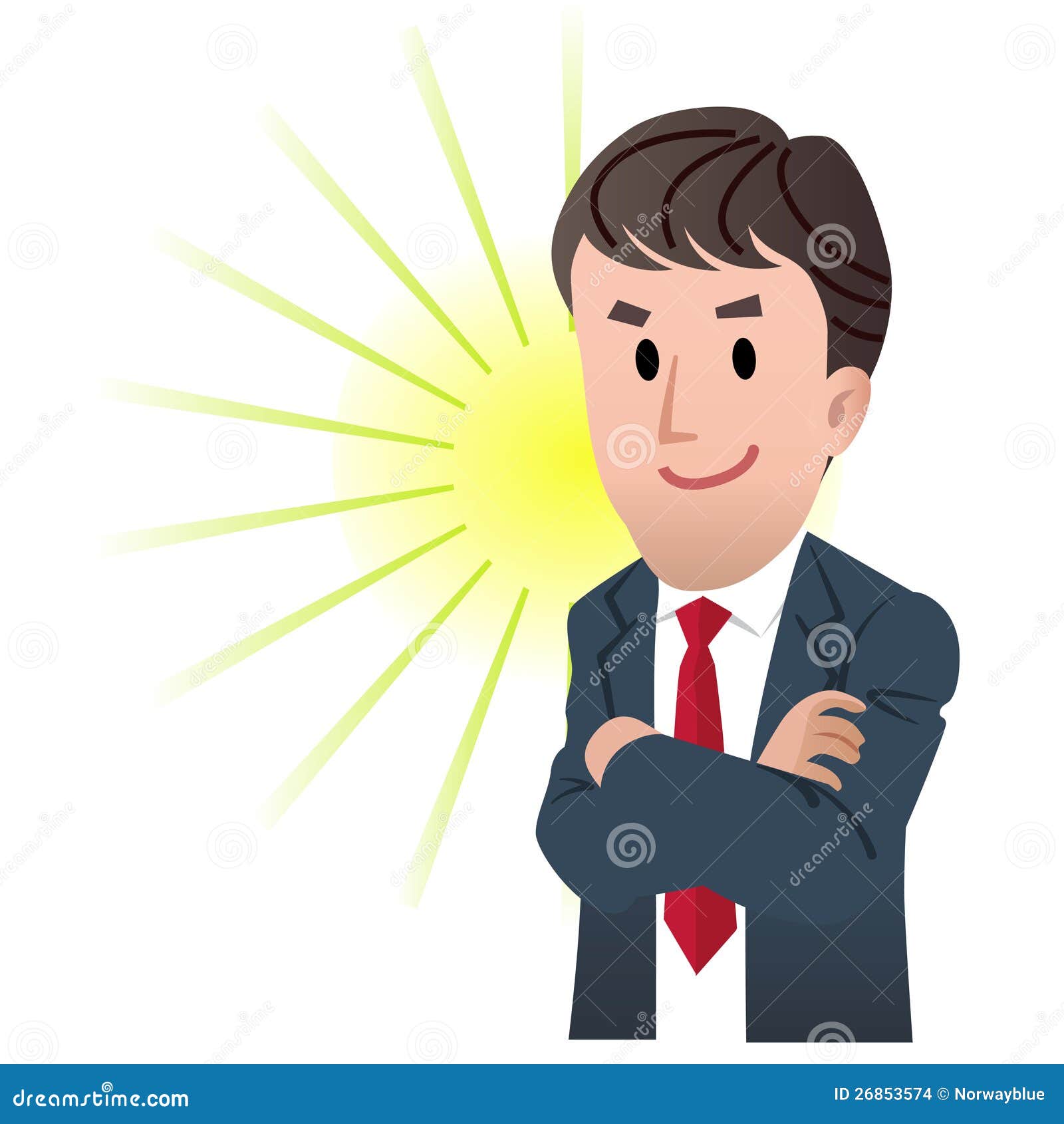 Confident Person Cartoon