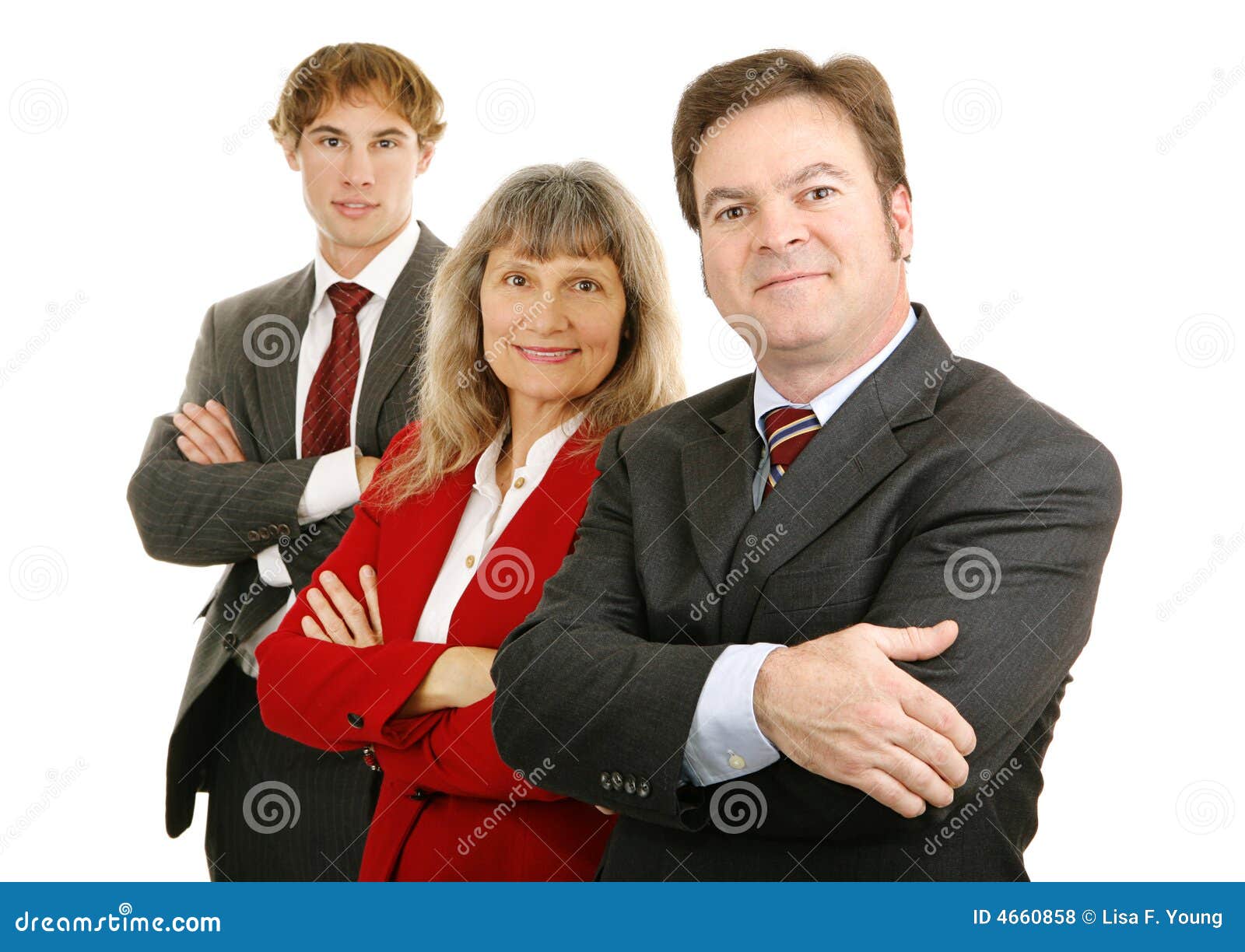 Confident Business Team stock photo. Image of cooperation - 4660858
