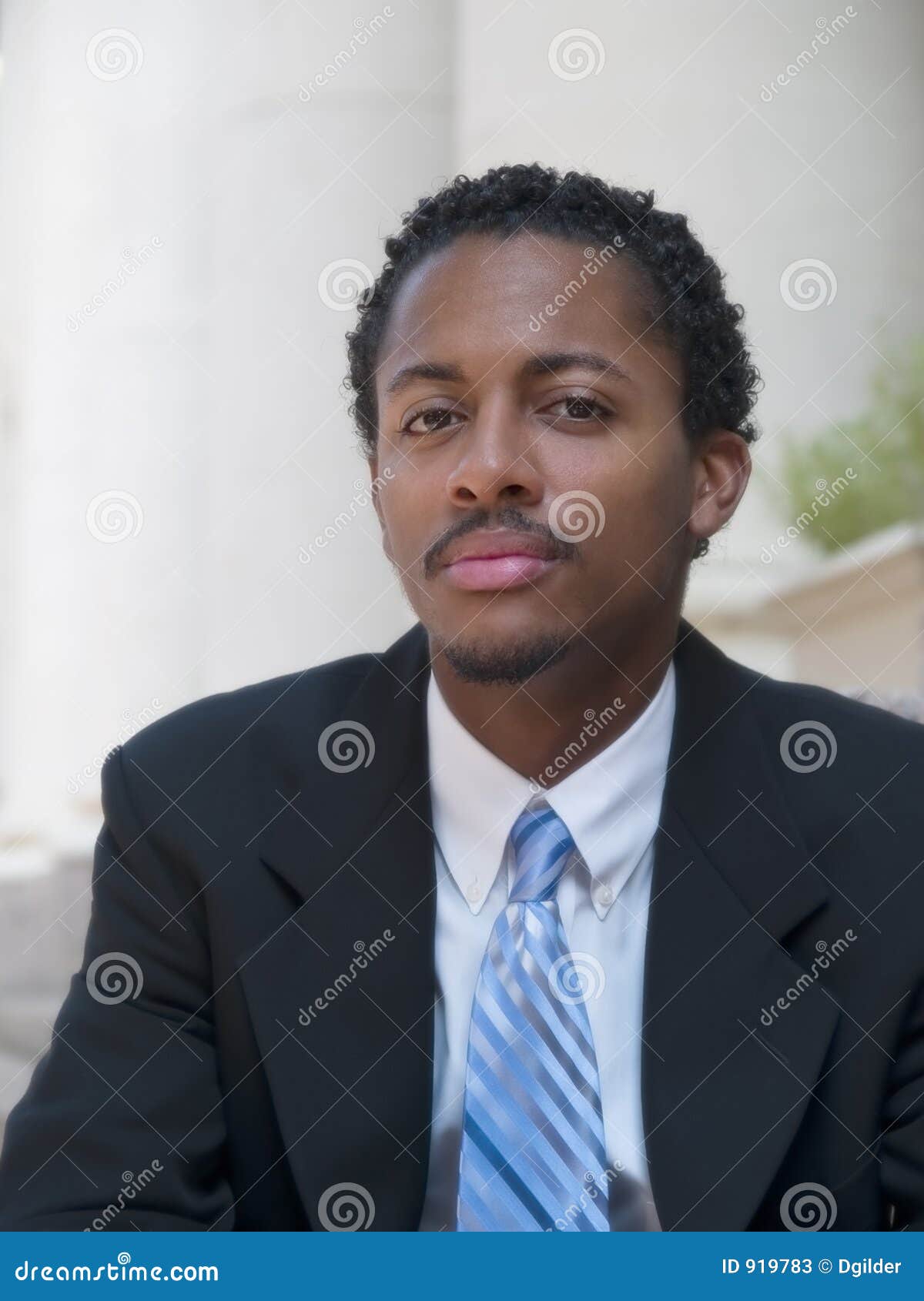 Confident Businessman Portrait Stock Image - Image of competent ...