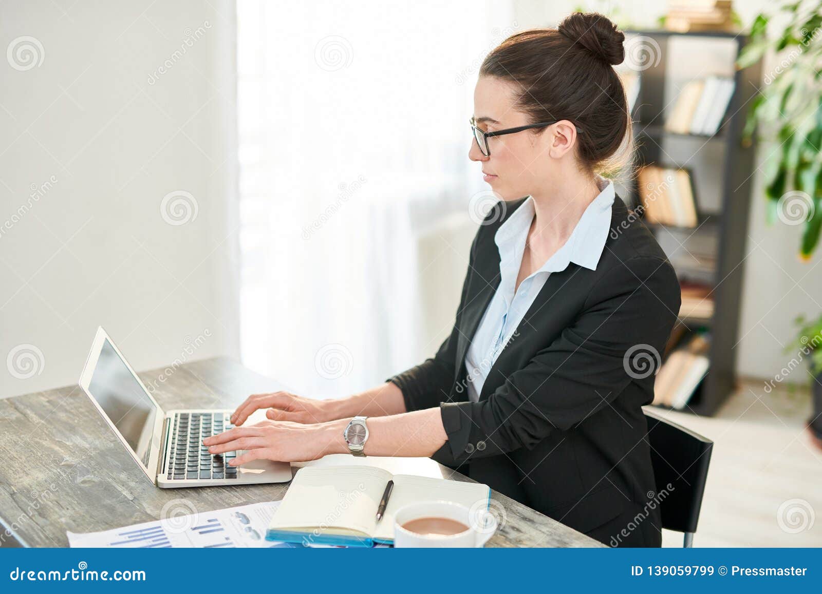 Confident Businesswoman at Workplace Stock Image - Image of education ... Confident Businesswoman at Workplace Stock Image - Image of education ...