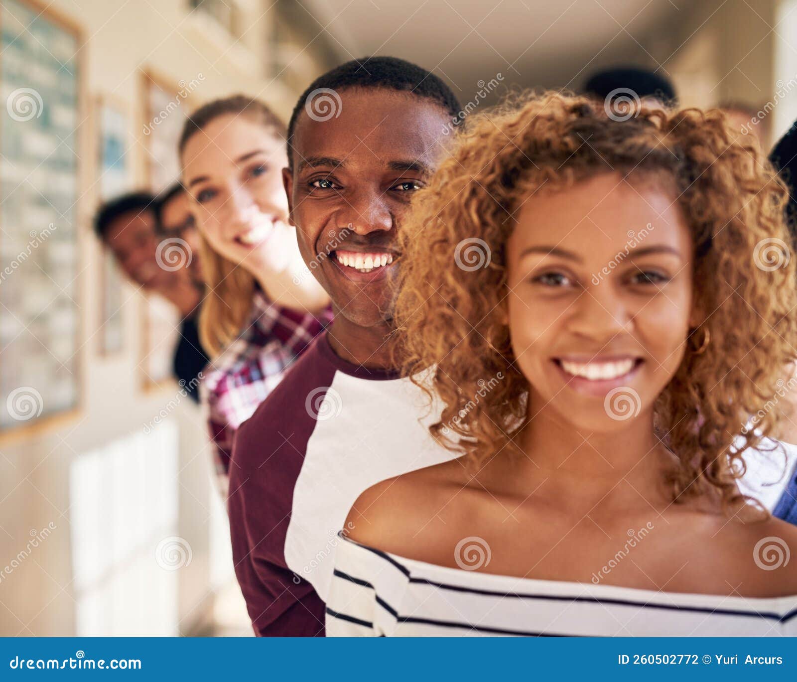 Confident and Capable of Amazing Things. Portrait of a Diverse Group of ...