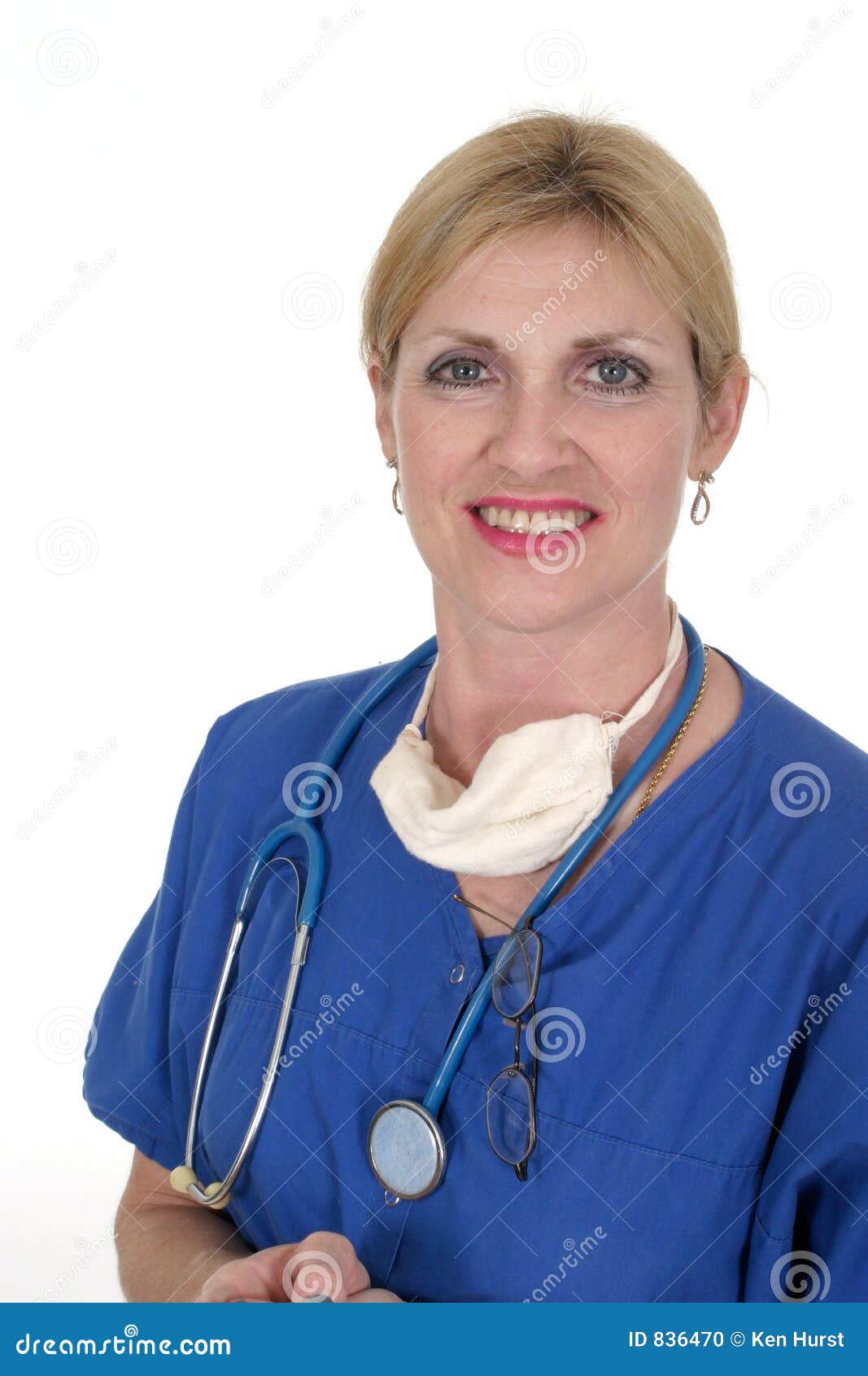 Confident Doctor or Nurse 8 Stock Photo - Image of doctor, people: 836470