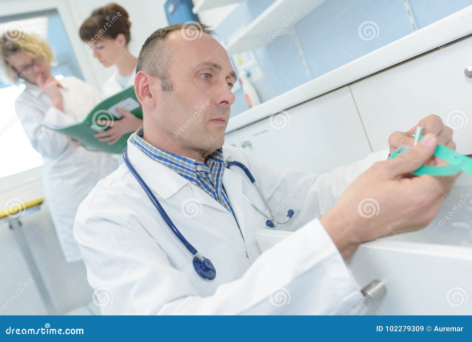 Confident General Practitioner Ready To Work Stock Image - Image of ...