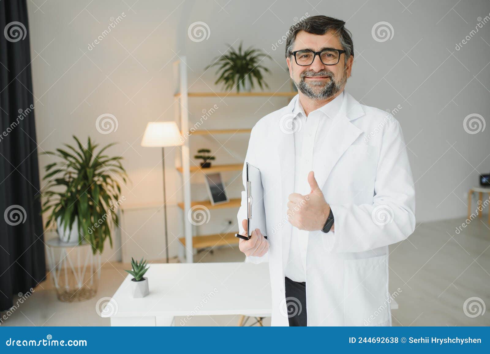 Confident General Practitioner is Ready To Work. Stock Photo - Image of ...