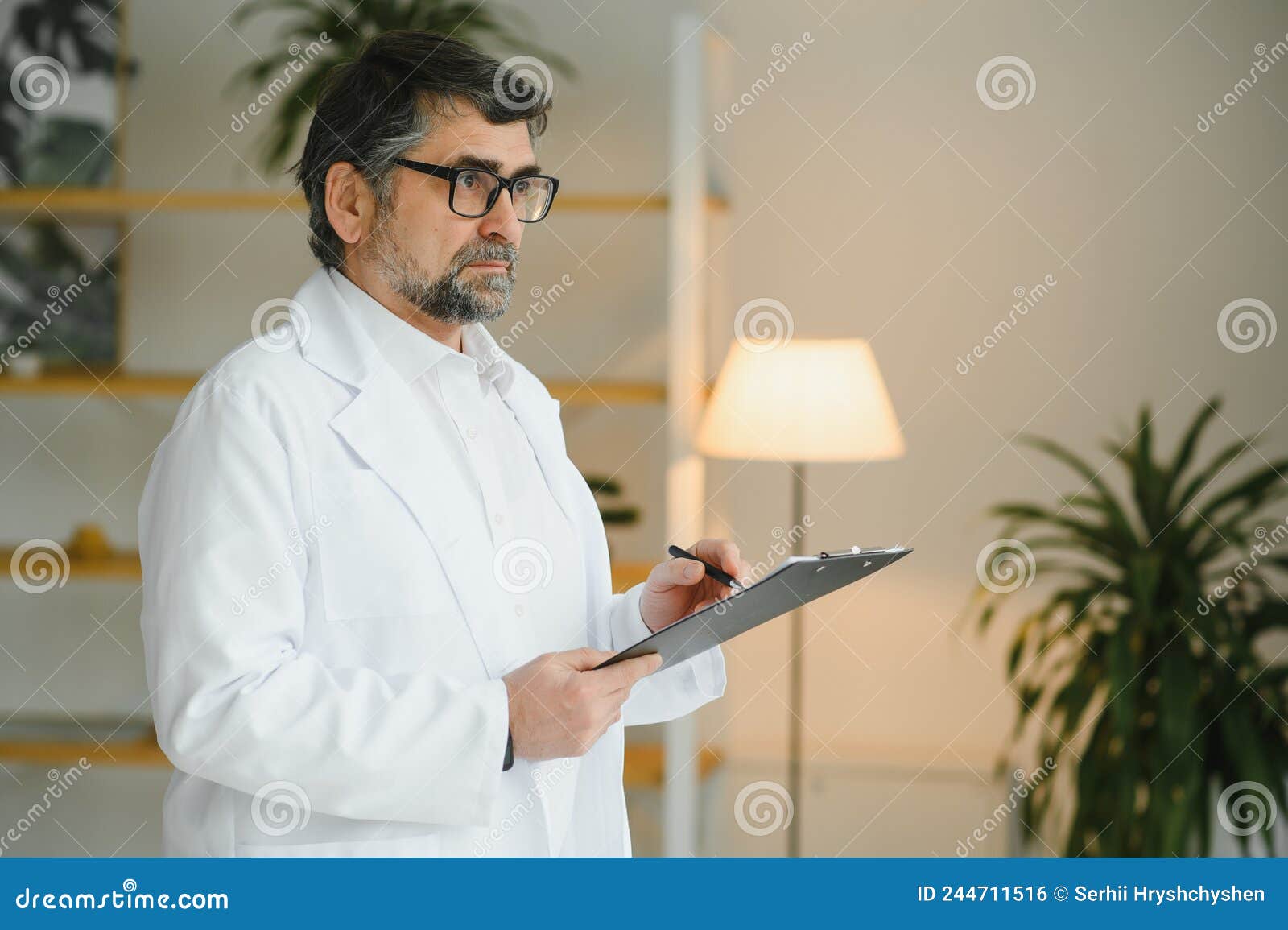 Confident General Practitioner is Ready To Work Stock Photo - Image of ...