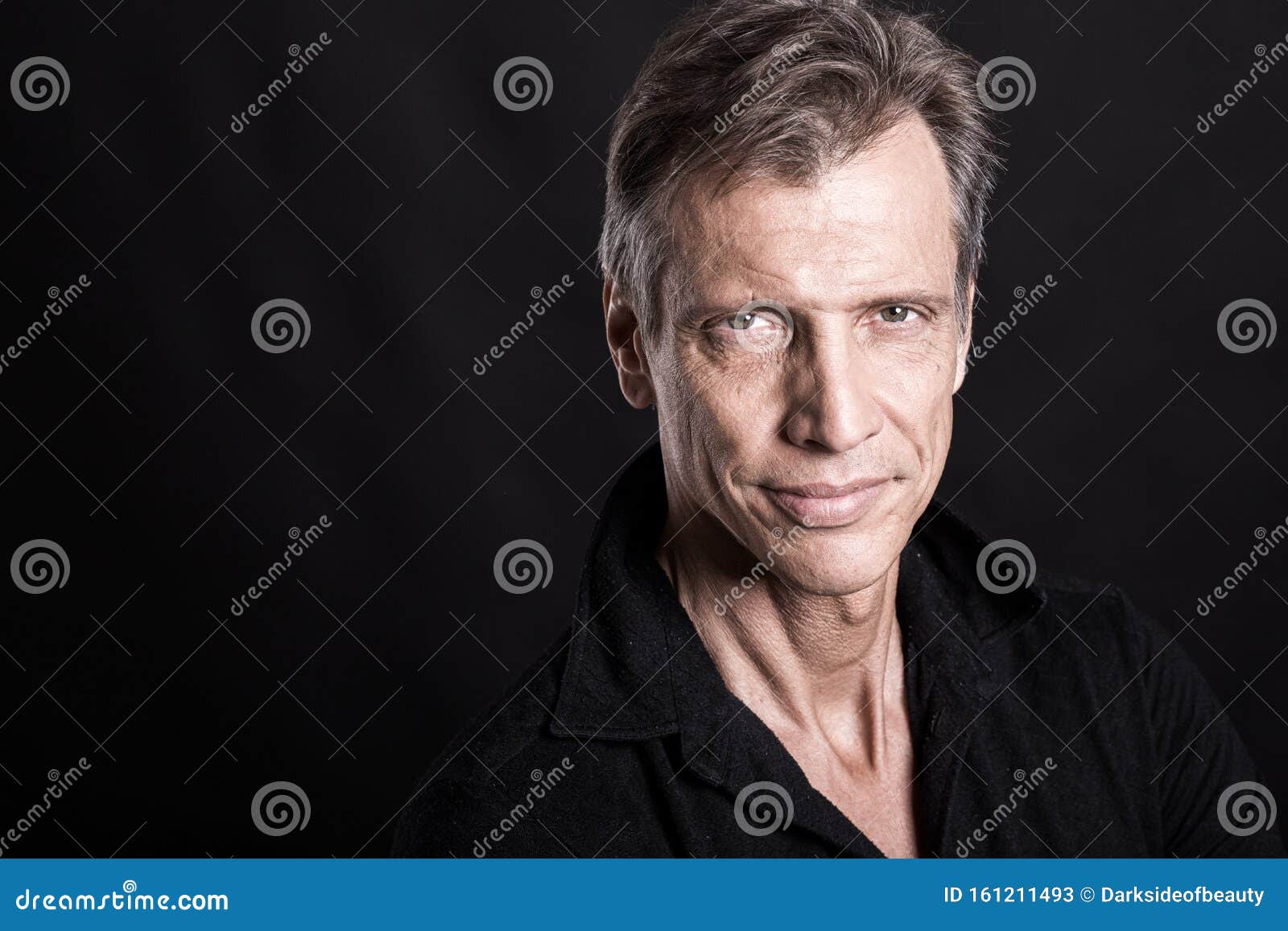 Confident Good Looking Man Shooted in Studio Stock Image - Image of ...