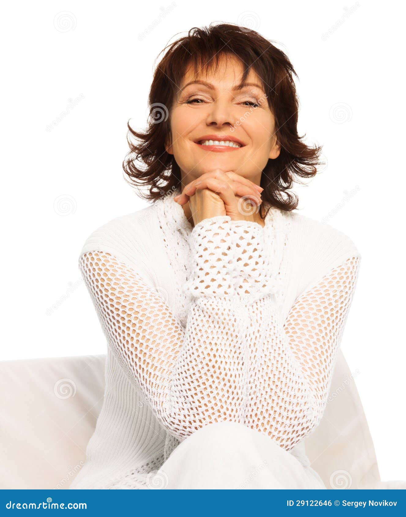 Confident Happy Senior Adult Stock Photo - Image of looking, positive ...