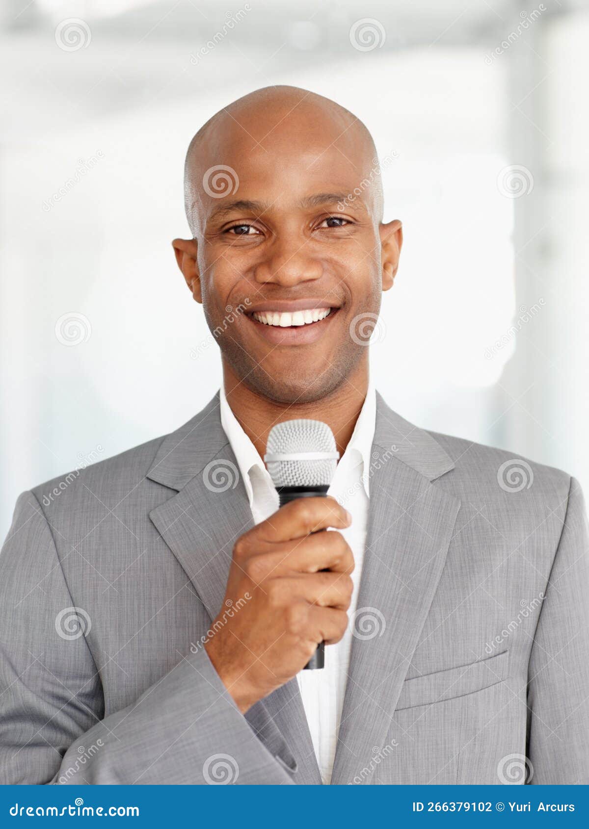 Confident in His Ideas. a Young Businessman is Confident in His ...