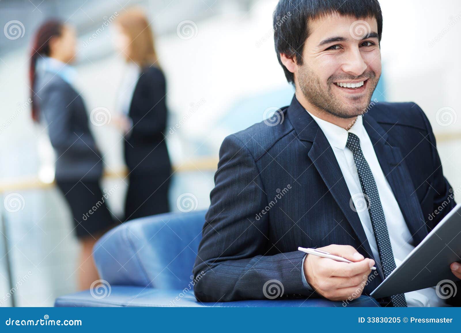 Confident leader stock image. Image of business, leadership - 33830205
