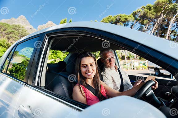 Confident learner driver stock photo. Image of horizontal - 28932342