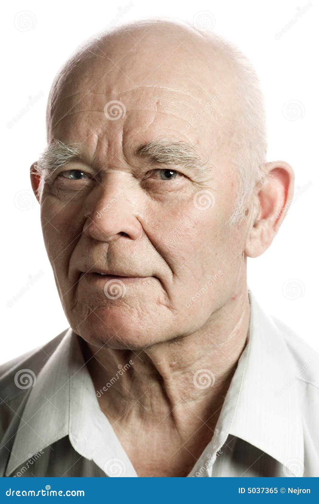 Confident Looking Elderly Man Stock Image - Image of life, home: 5037365