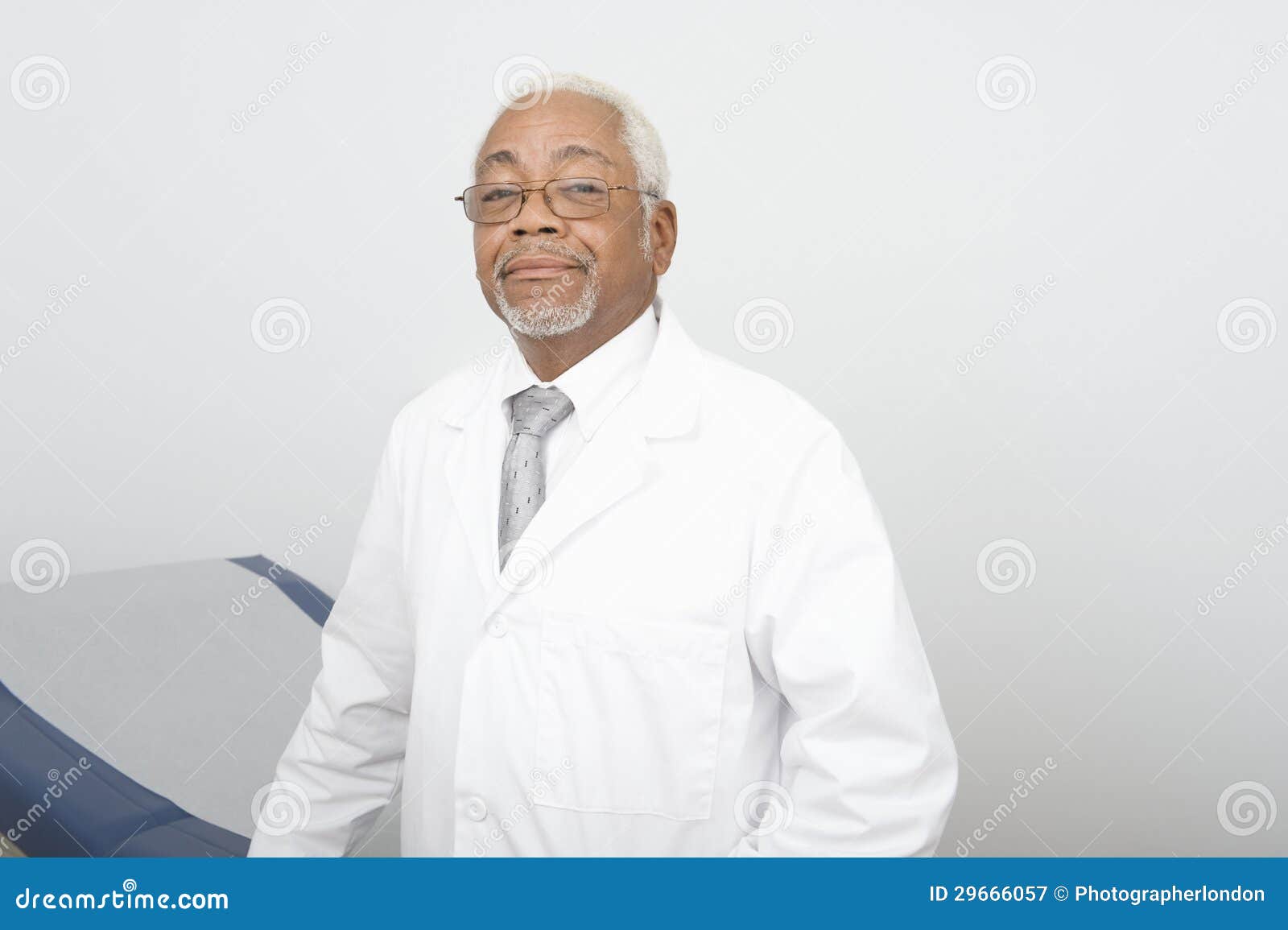 Confident Male Doctor at Clinic Stock Image - Image of expertise, adult ...