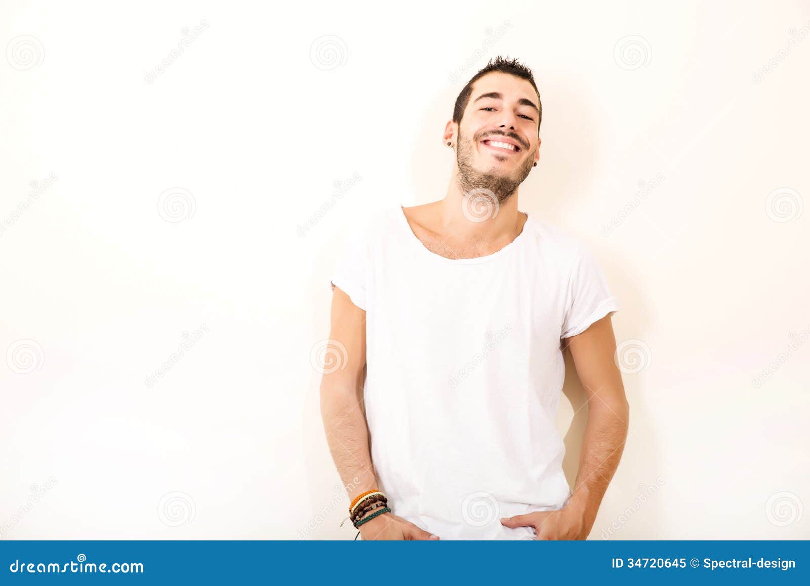 Confident Man stock image. Image of casual, posing, caucasian - 34720645