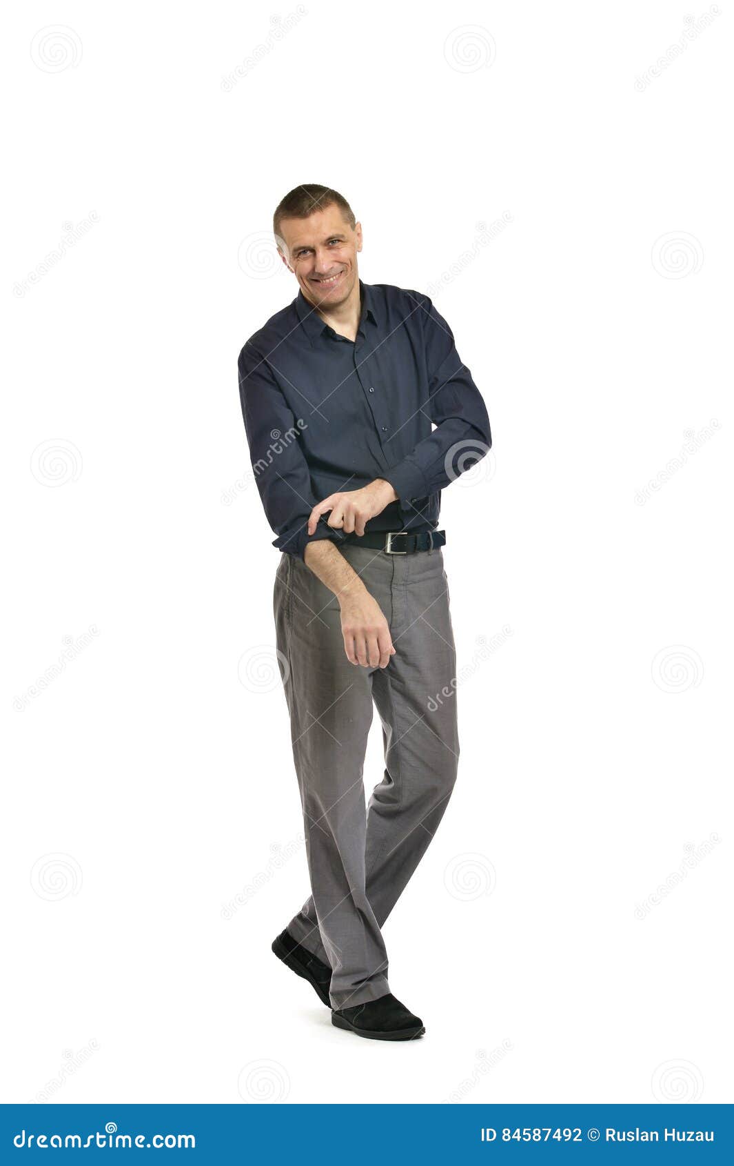 Confident man posing stock photo. Image of success, style - 84587492