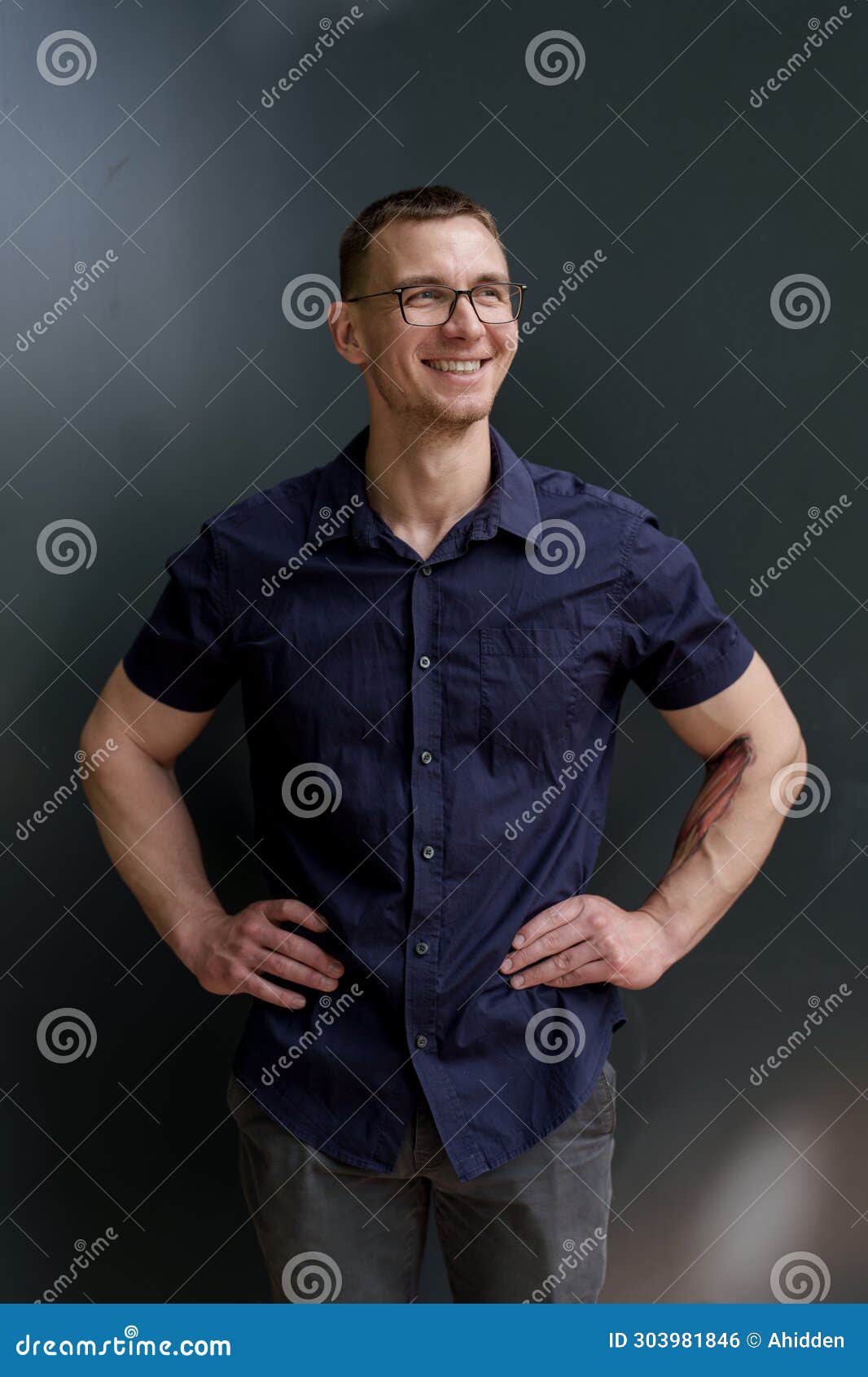 Man With Commanding Body Language Royalty-Free Stock Photography ...