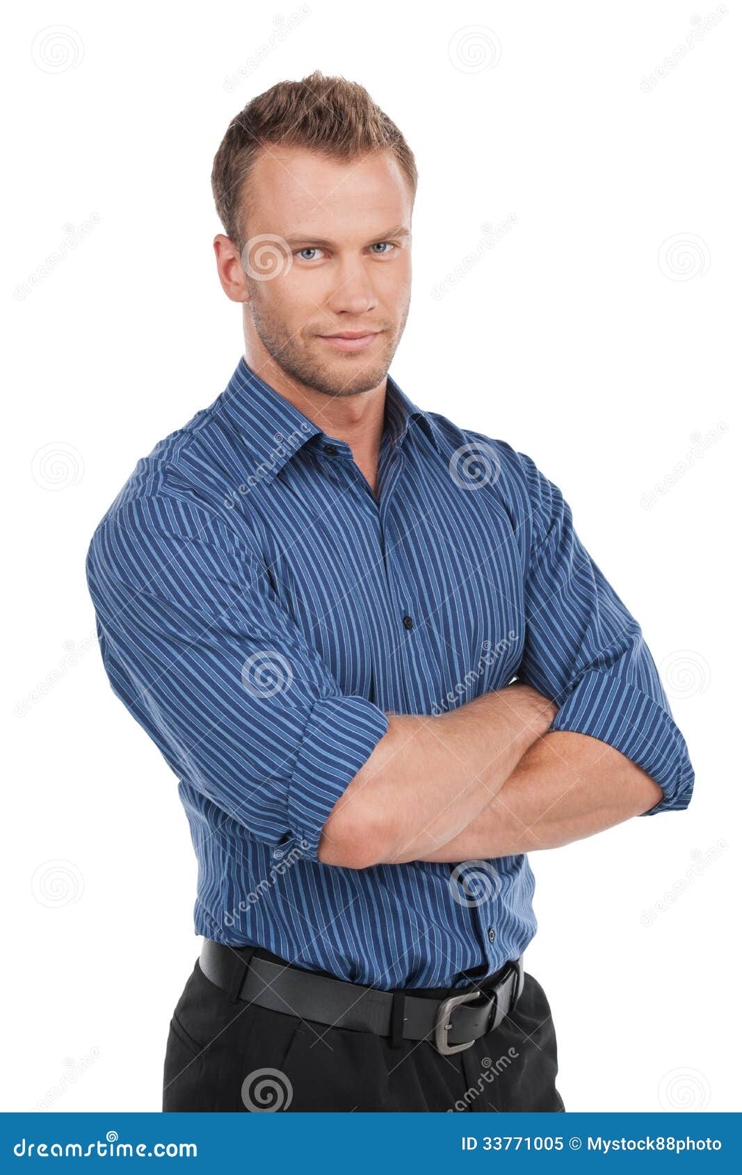 Confident man. stock image. Image of confidence, expression - 33771005