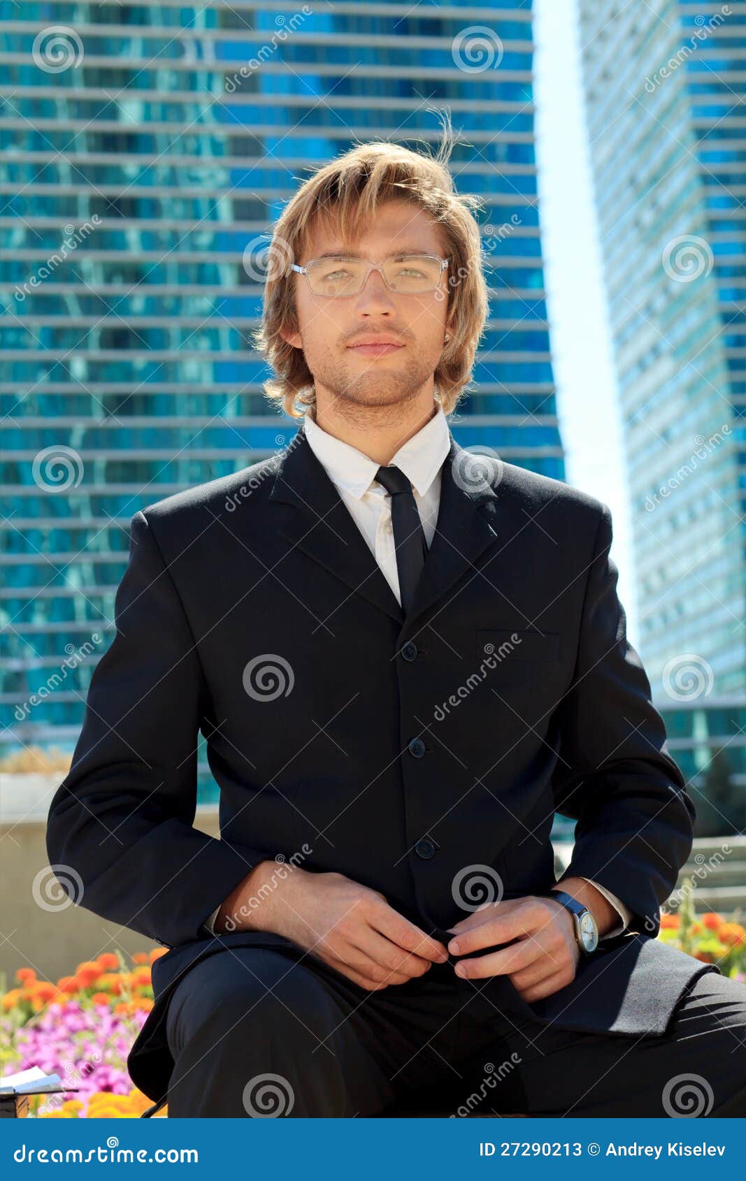Confident manager stock image. Image of modern, purposeful - 27290213