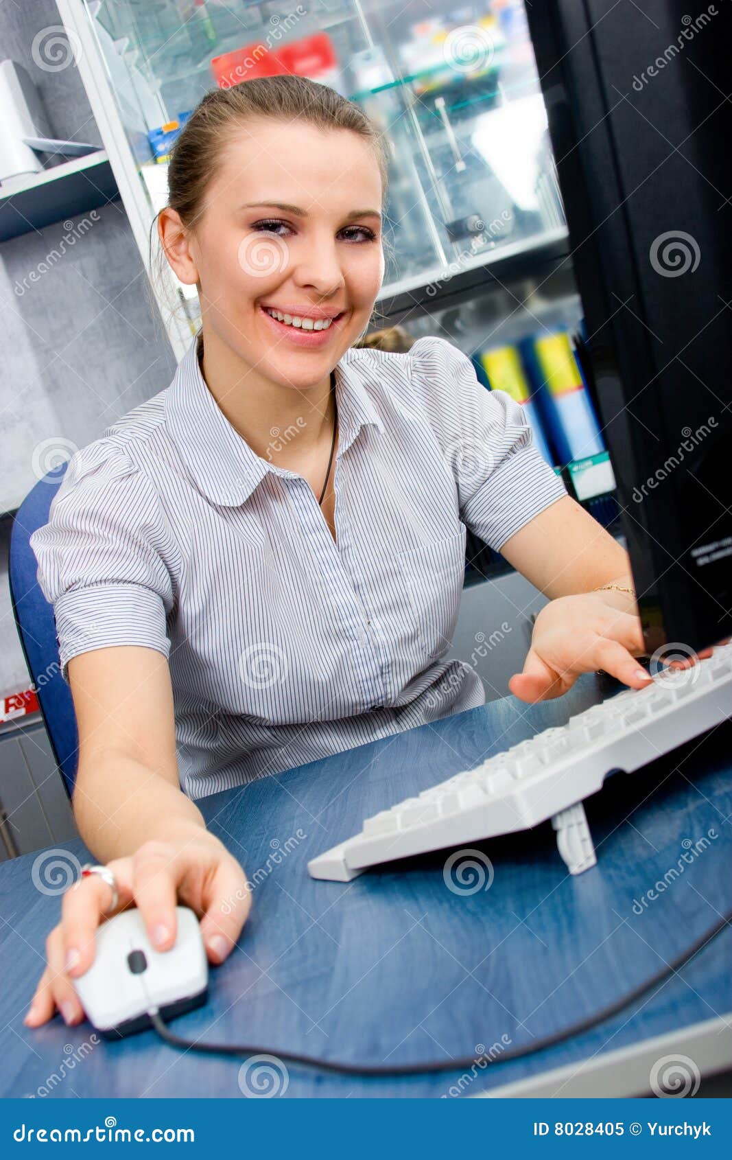 Confident manager stock image. Image of person, happiness - 8028405