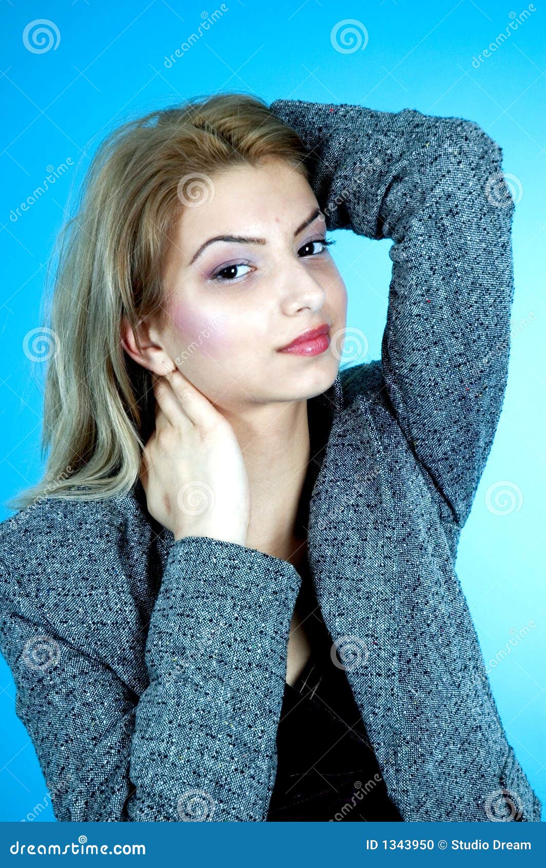 Confident Model stock photo. Image of woman, poise, self - 1343950