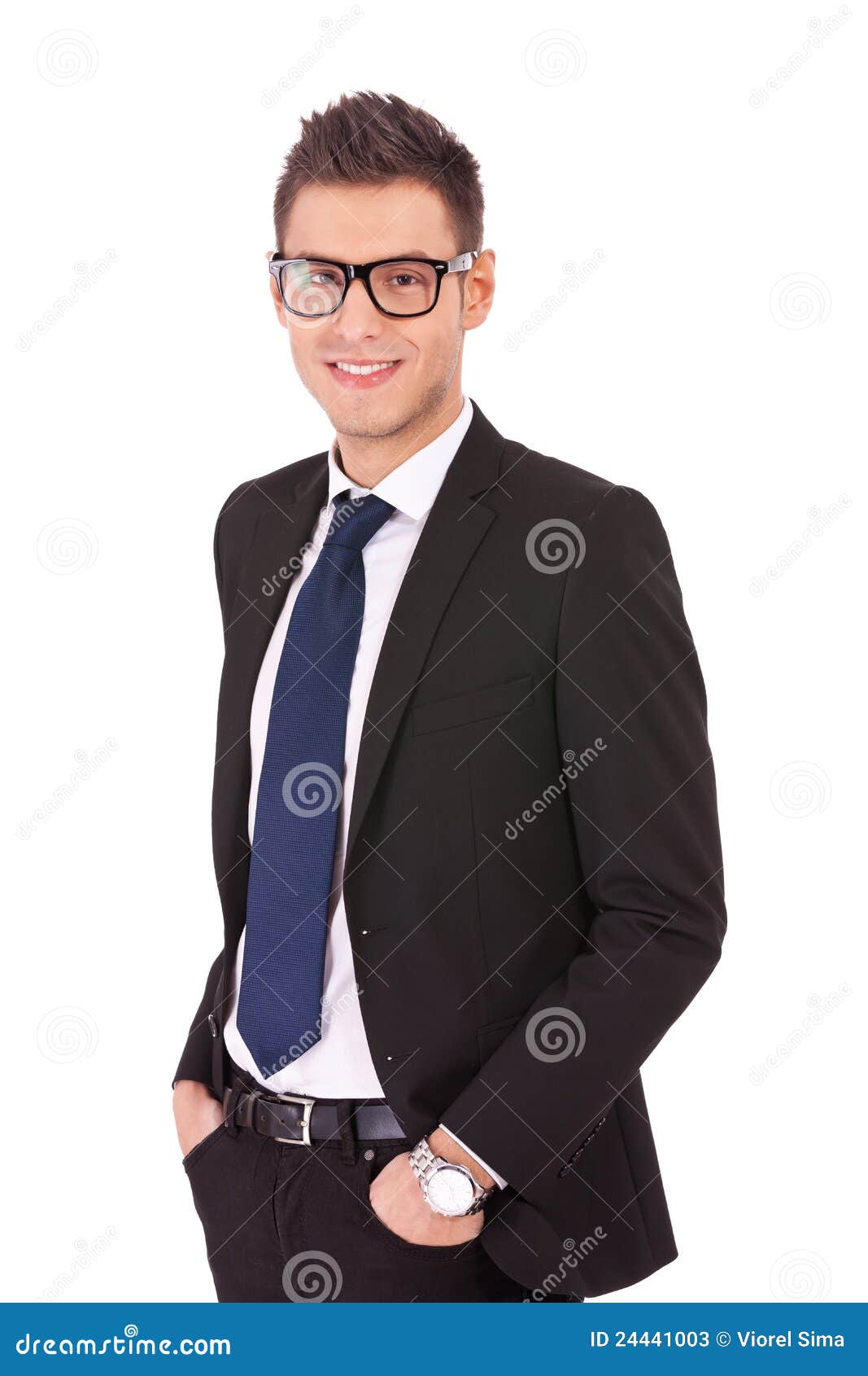 Confident Man. Modern Life. Man Business Suit. Formal Fashion And Dress ...