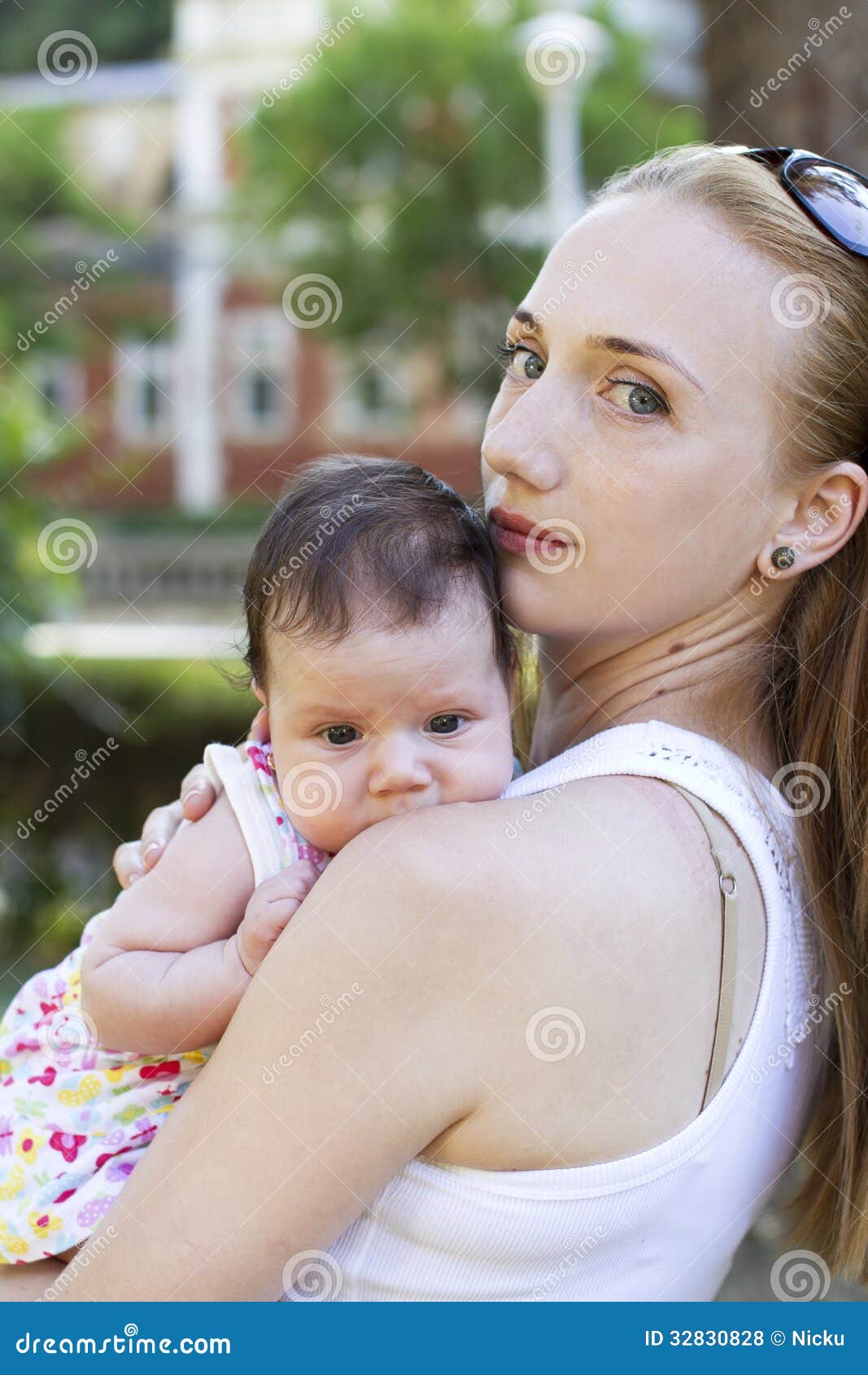 Confident mother stock photo. Image of caucasian, girl - 32830828