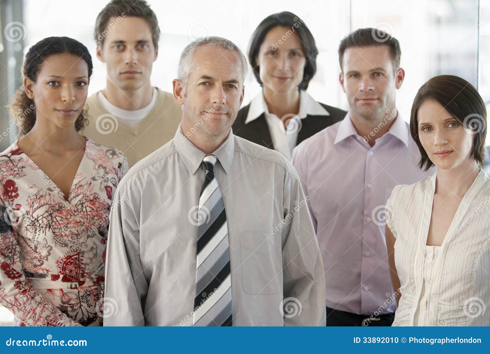 Confident Multiracial Business People Stock Photo - Image of business ...