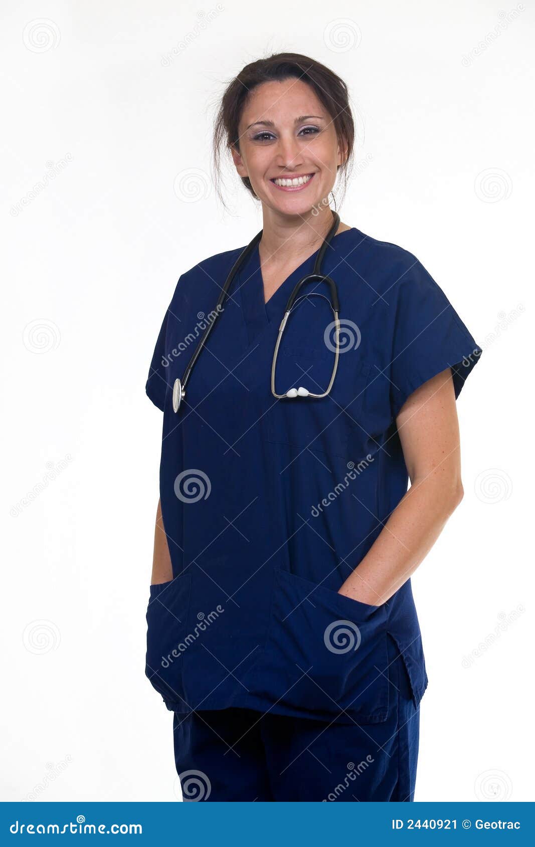 Confident nurse stock image. Image of care, assistant - 2440921