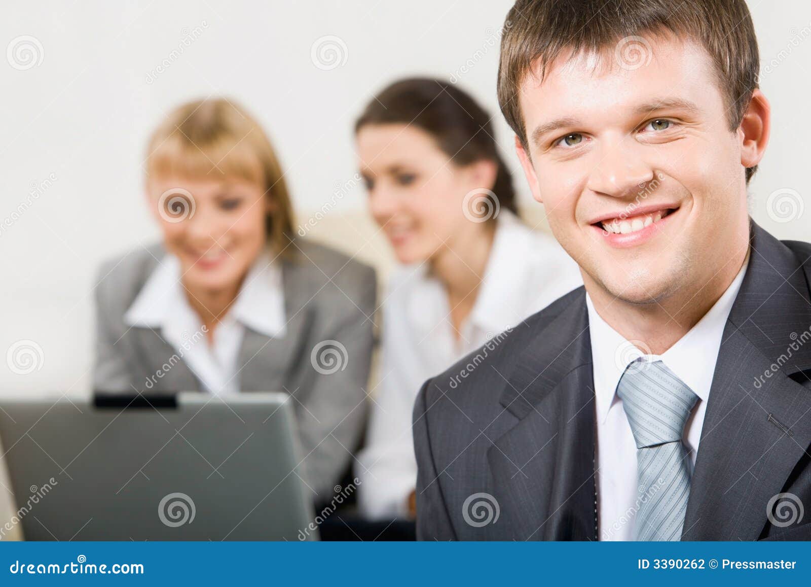 Confident professional stock photo. Image of male, happy - 3390262
