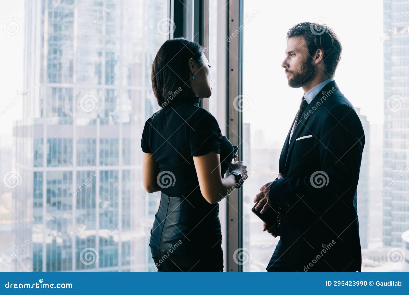 Confident Proud Ceo in Office Building Stock Photo - Image of executive ...