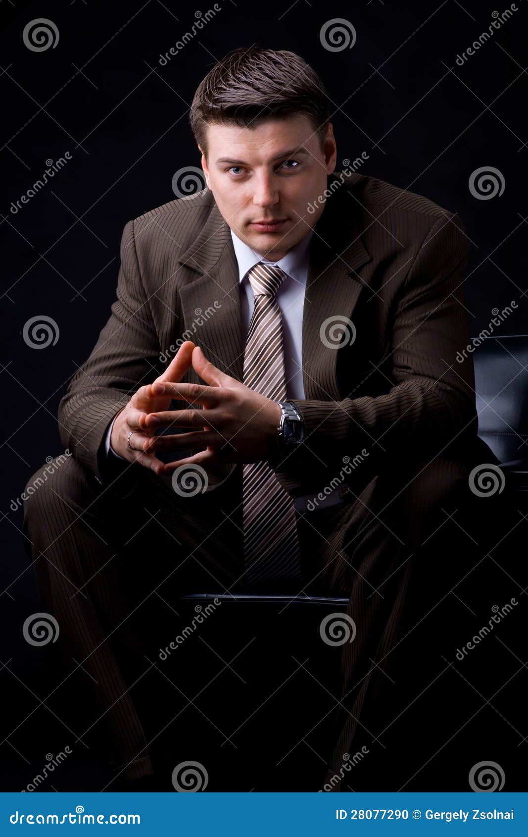 Confident rich businessman stock photo. Image of caucasian - 28077290