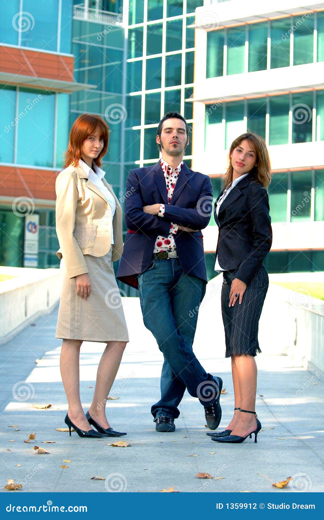 Confident Sales Team stock photo. Image of professional - 1359912
