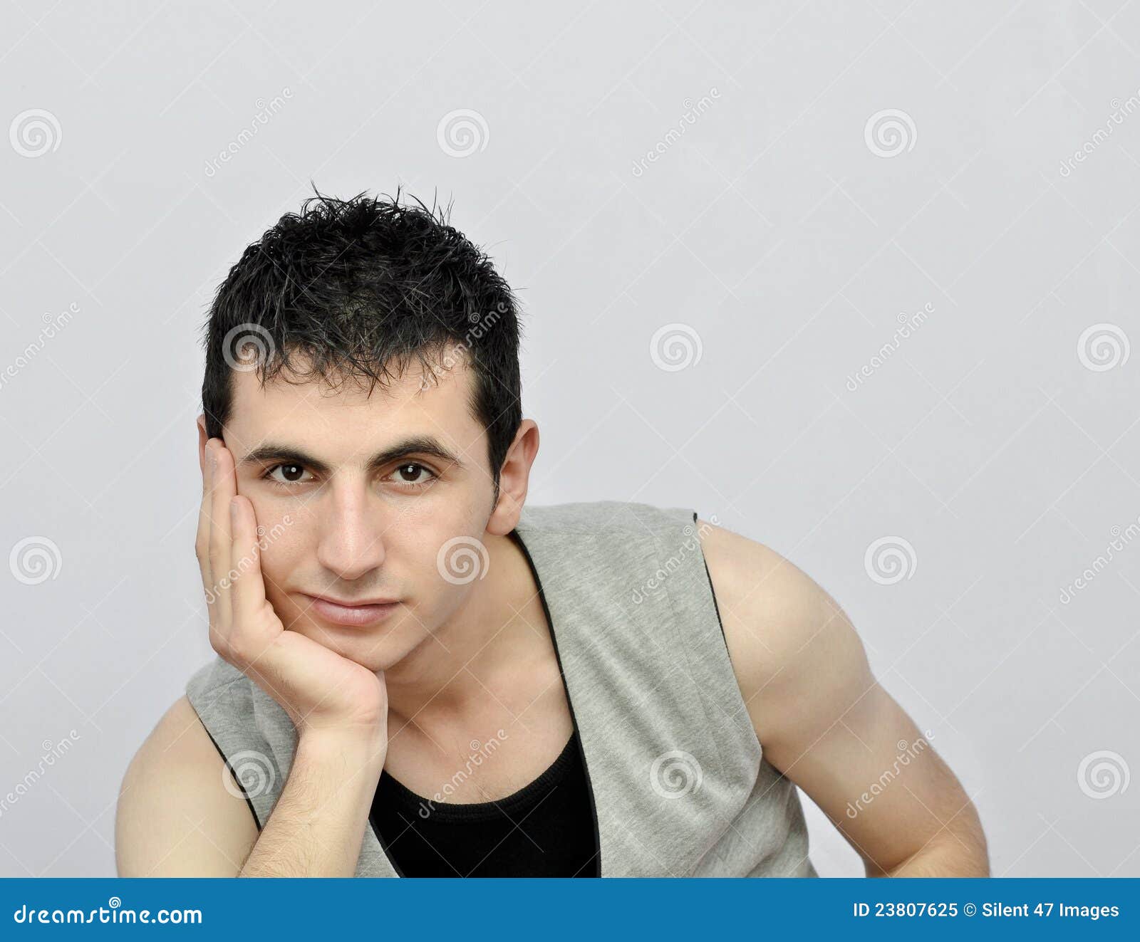 Confident teenager stock image. Image of human, handsome - 23807625