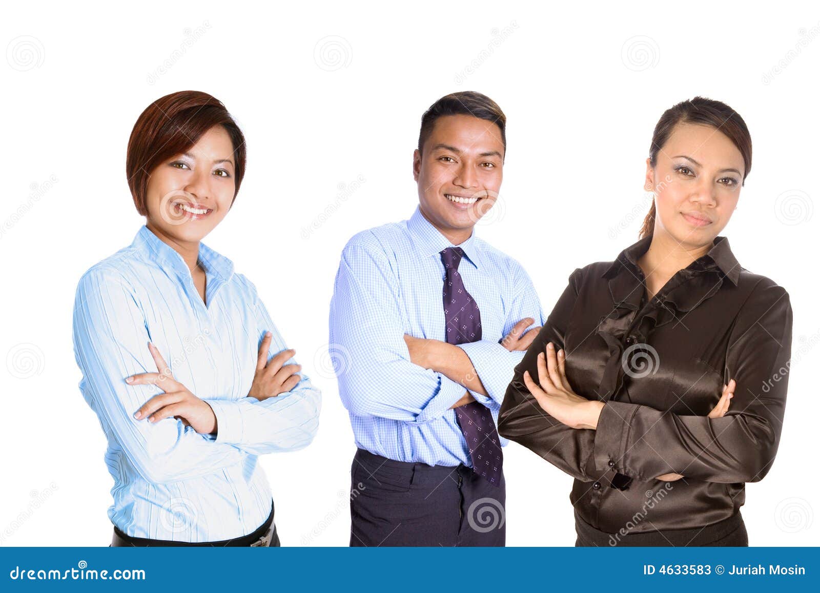 Confident Young Asian Business People Stock Image - Image of male ...