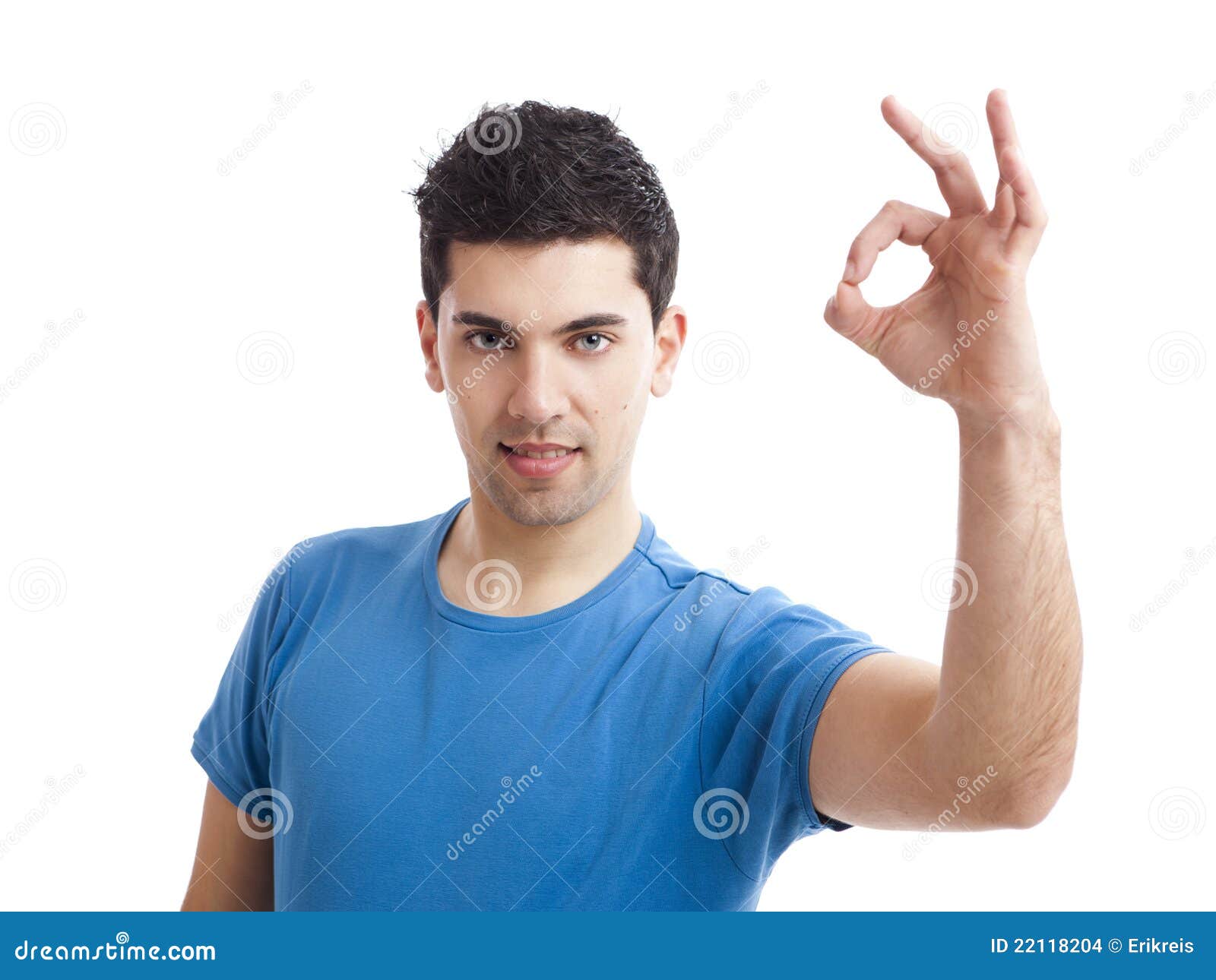 Confident young man stock photo. Image of background - 22118204