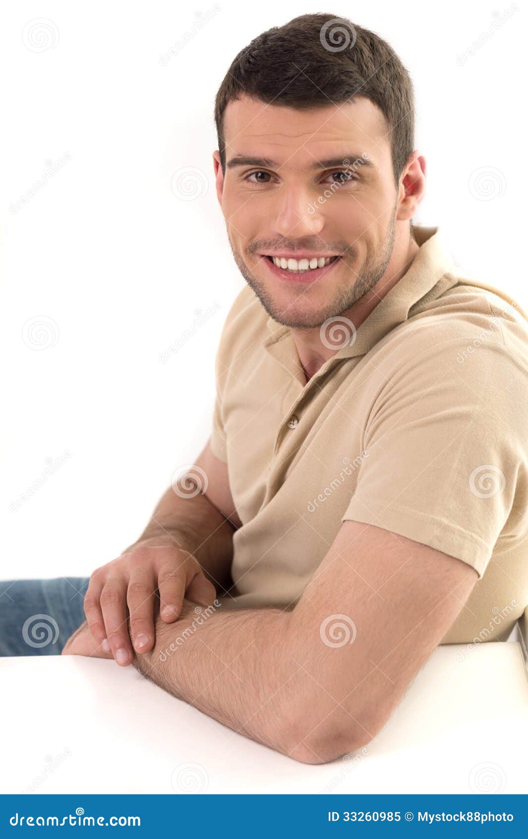 Confident young men. stock image. Image of 2025, beard - 33260985