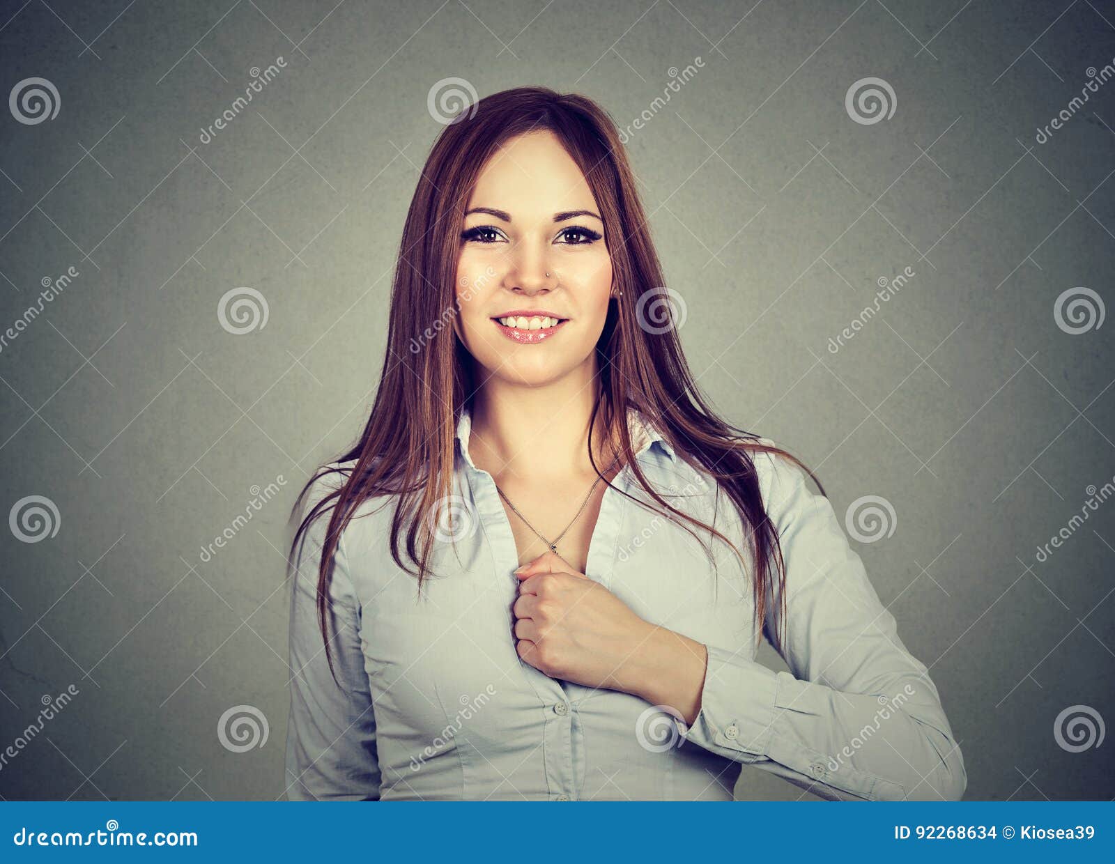 Confident Young Woman Determined for a Change Stock Photo - Image of ...