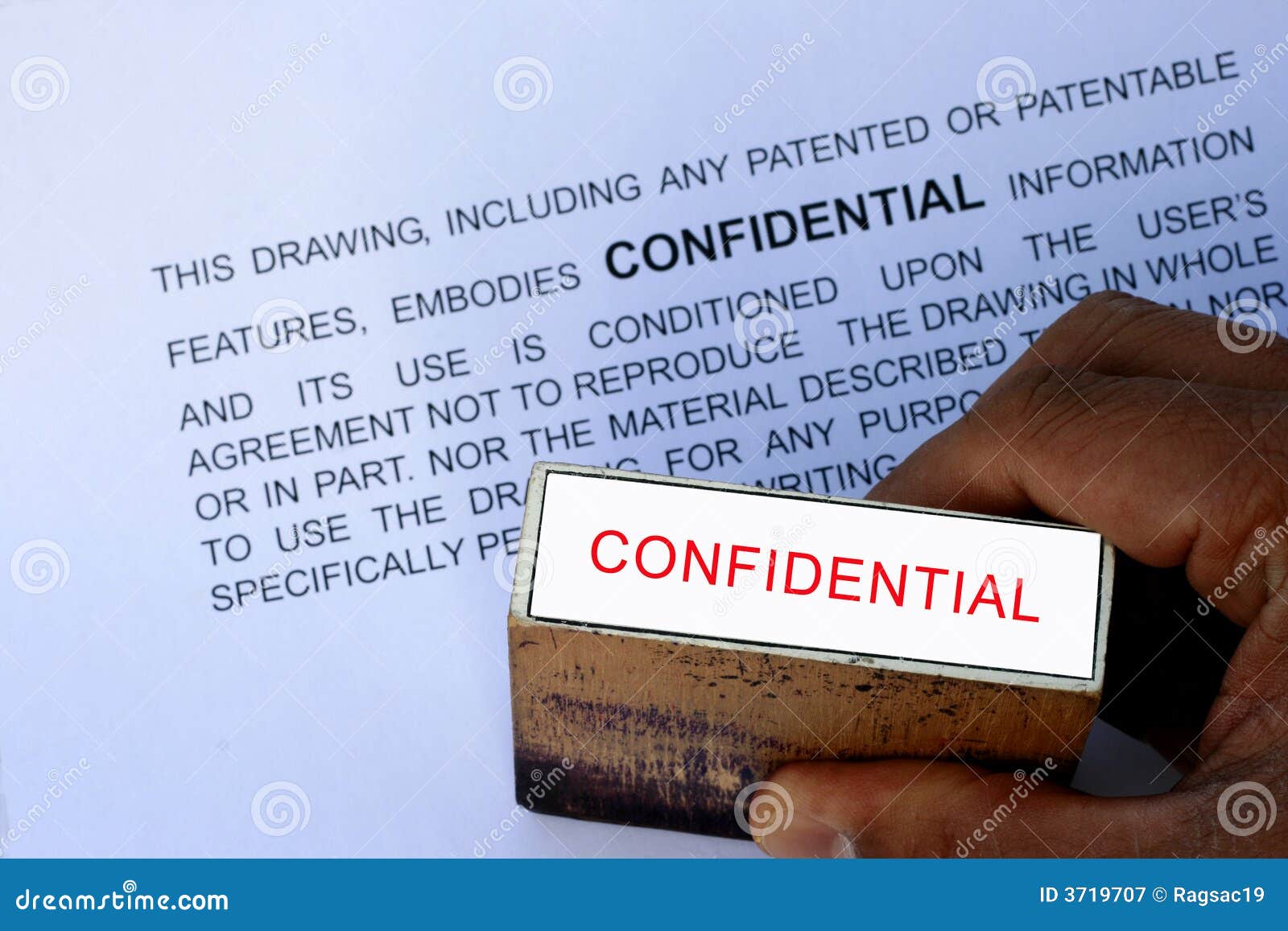 Confidential stock image. Image of stamps, designs, mark - 3719707