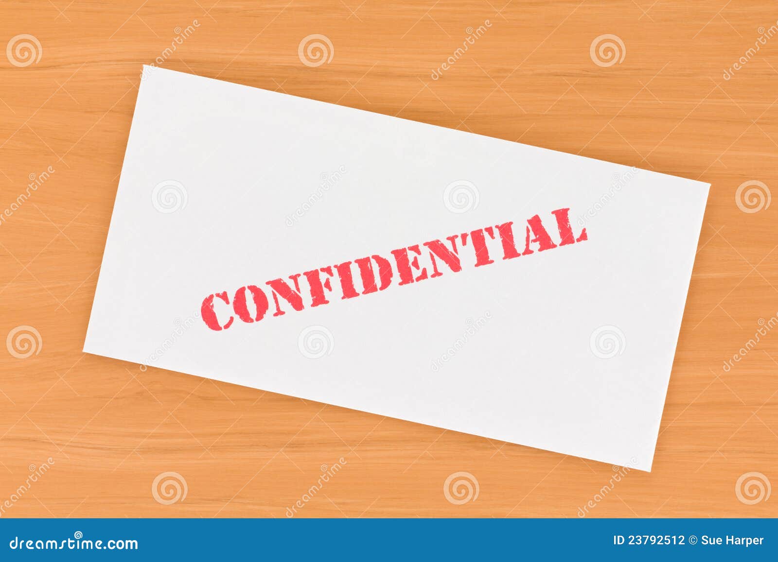 Confidential Envelope stock photo. Image of desk, envelope - 23792512